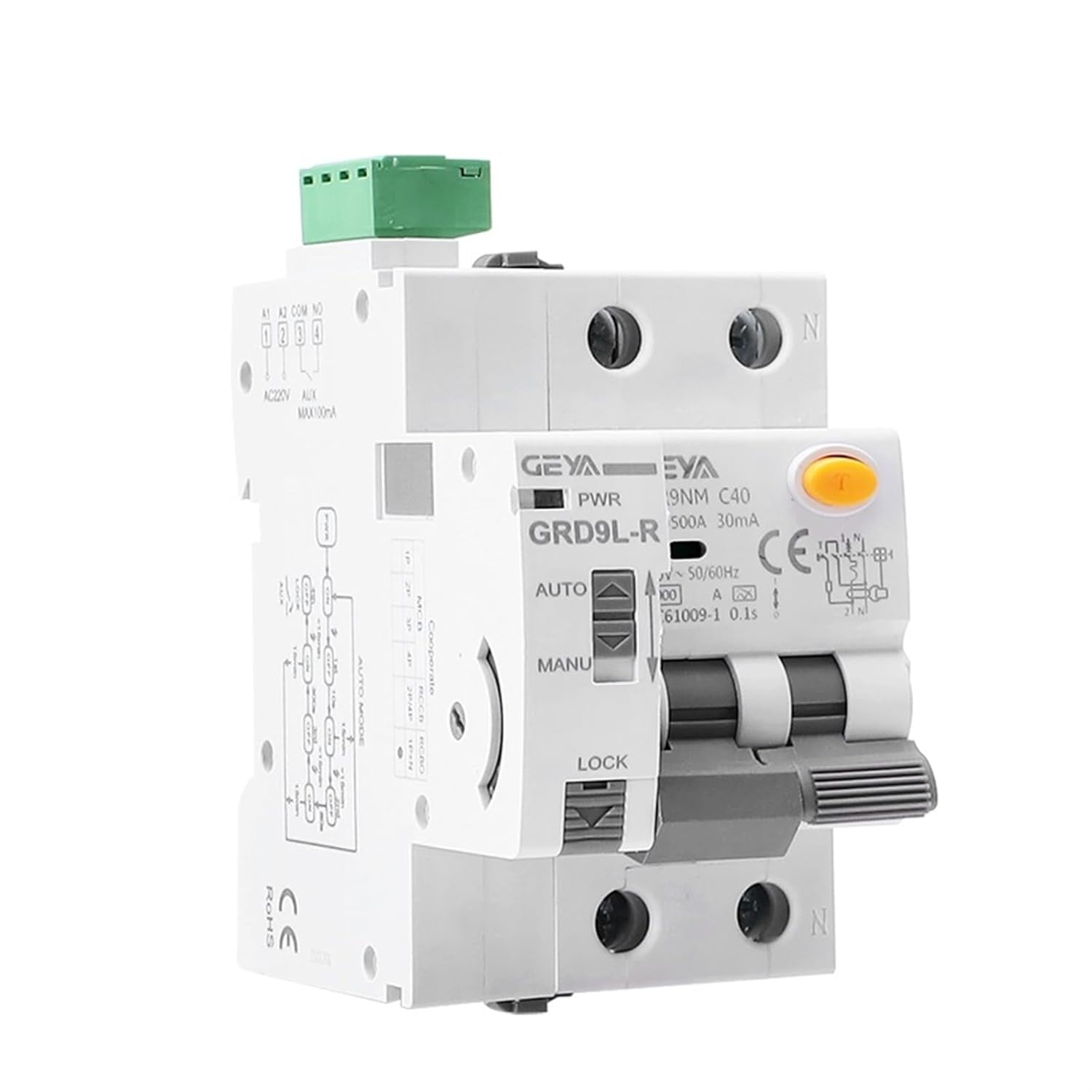 GRD9L+Automatic Self-Reclosing Device Differential Circuit Breaker with ...