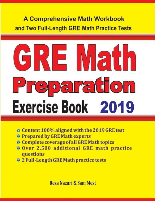 GRE Math Preparation Exercise Book: A Comprehensive Math Workbook and ...