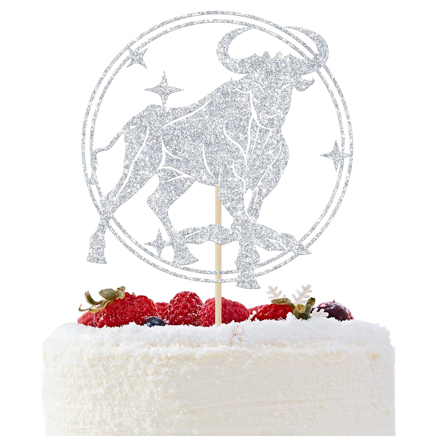 GREABRRY Taurus CakeITSC Topper, Taurus Birthday Cake Decor, Taurus Season Decorations, Zodiac ...