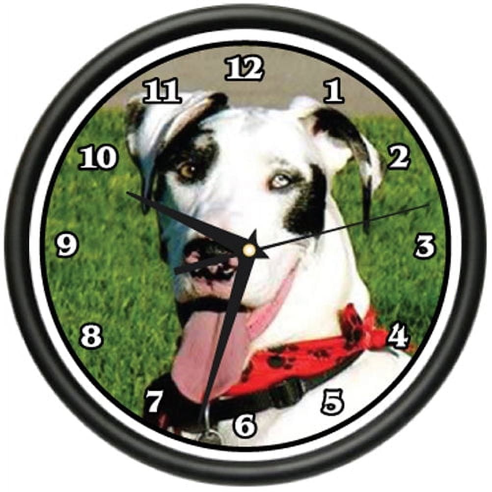 GREAT DANE Wall Clock dog doggie pet breed gift - Walmart Business Supplies