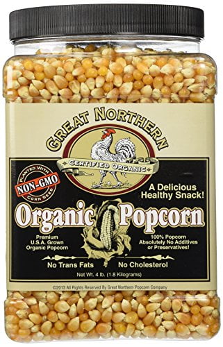 GREAT NORTHERN POPCORN COMPANY Organic Yellow Gourmet Popcorn All ...