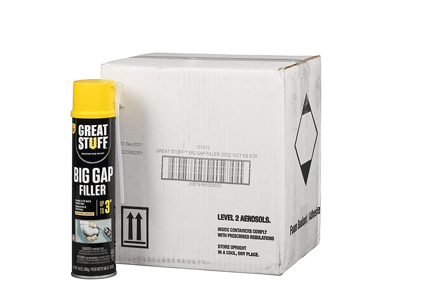 GREAT STUFF Big Gap Filler | Insulating Foam Sealant, 20 oz. – Cream ...