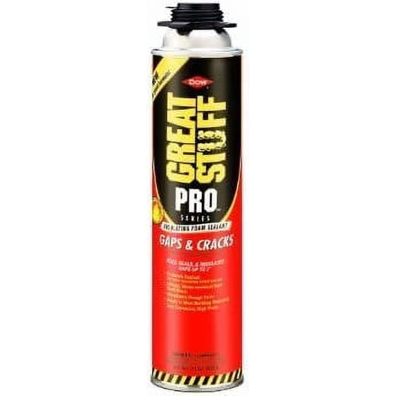 Great Stuff Pro G&C Foam Sealant - 24 Oz — Residential Use, Standard ...
