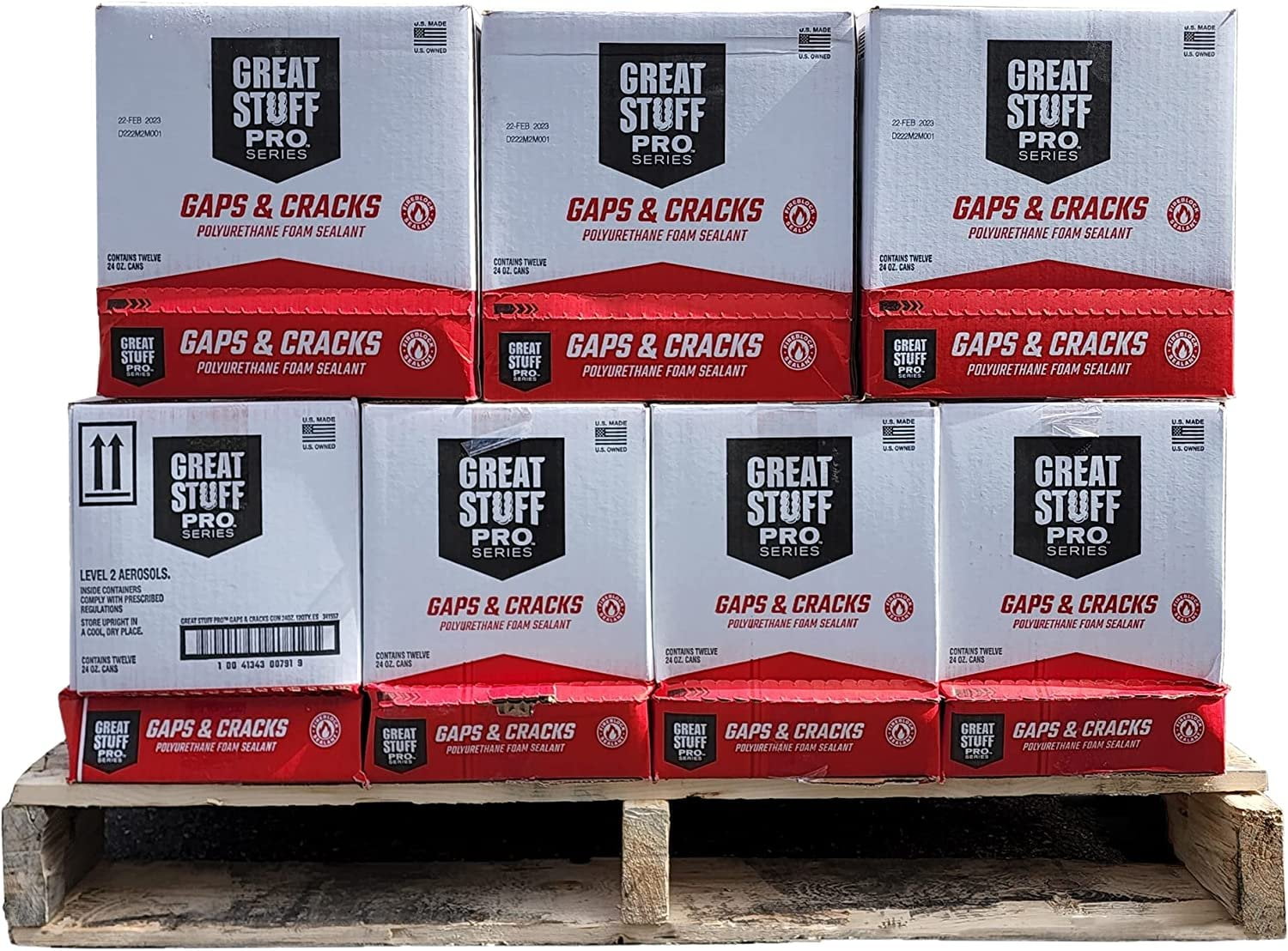 GREAT STUFF PRO Gaps and Cracks - 24oz Fireblock Foam Insulation ...