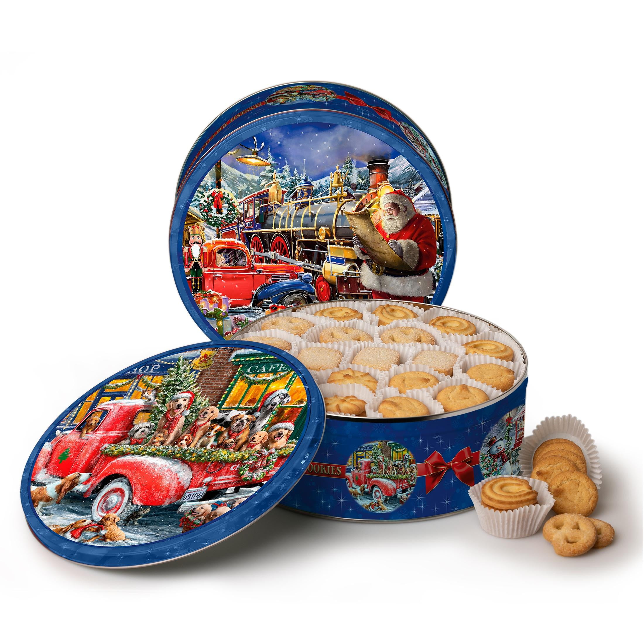 GREAT VALUE BUTTER COOKIES TIN 3LBS - Walmart.com