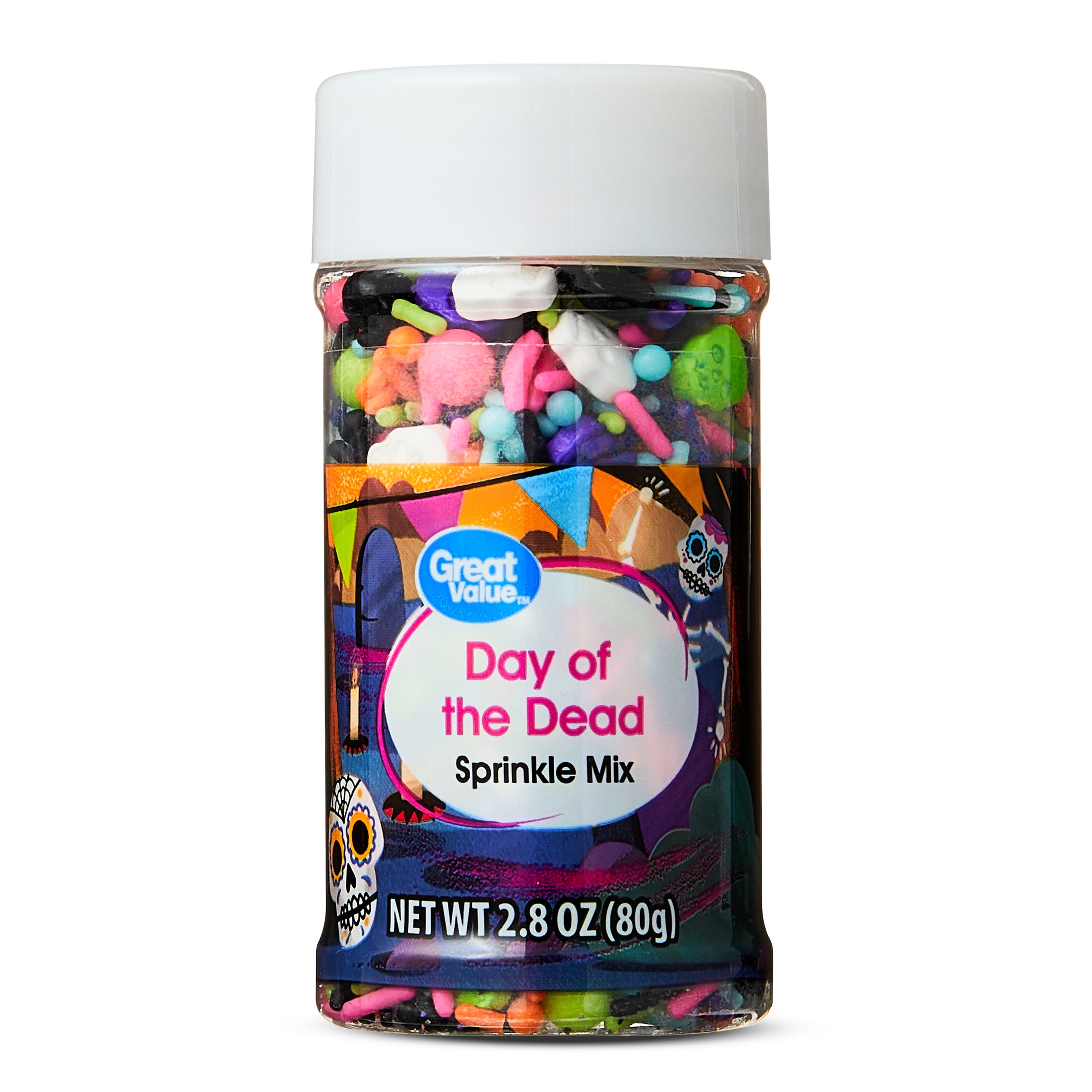 GREAT VALUE HALLOWEEN DAY OF THE DEAD MIX 12 CT CDU - Walmart.com