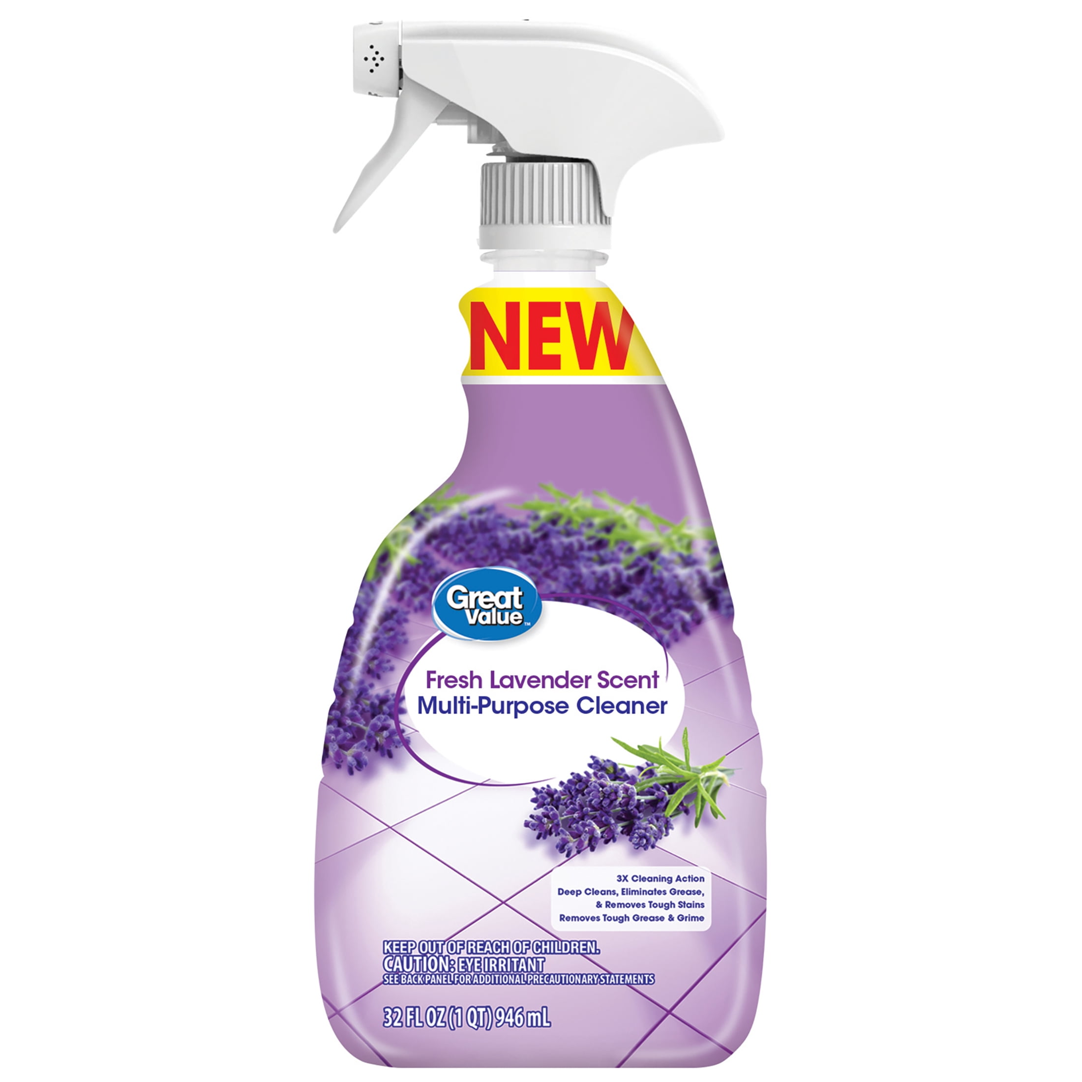 Great Value All-Purpose Cleaner, Lavender Scented, 32 fl oz - Walmart.com