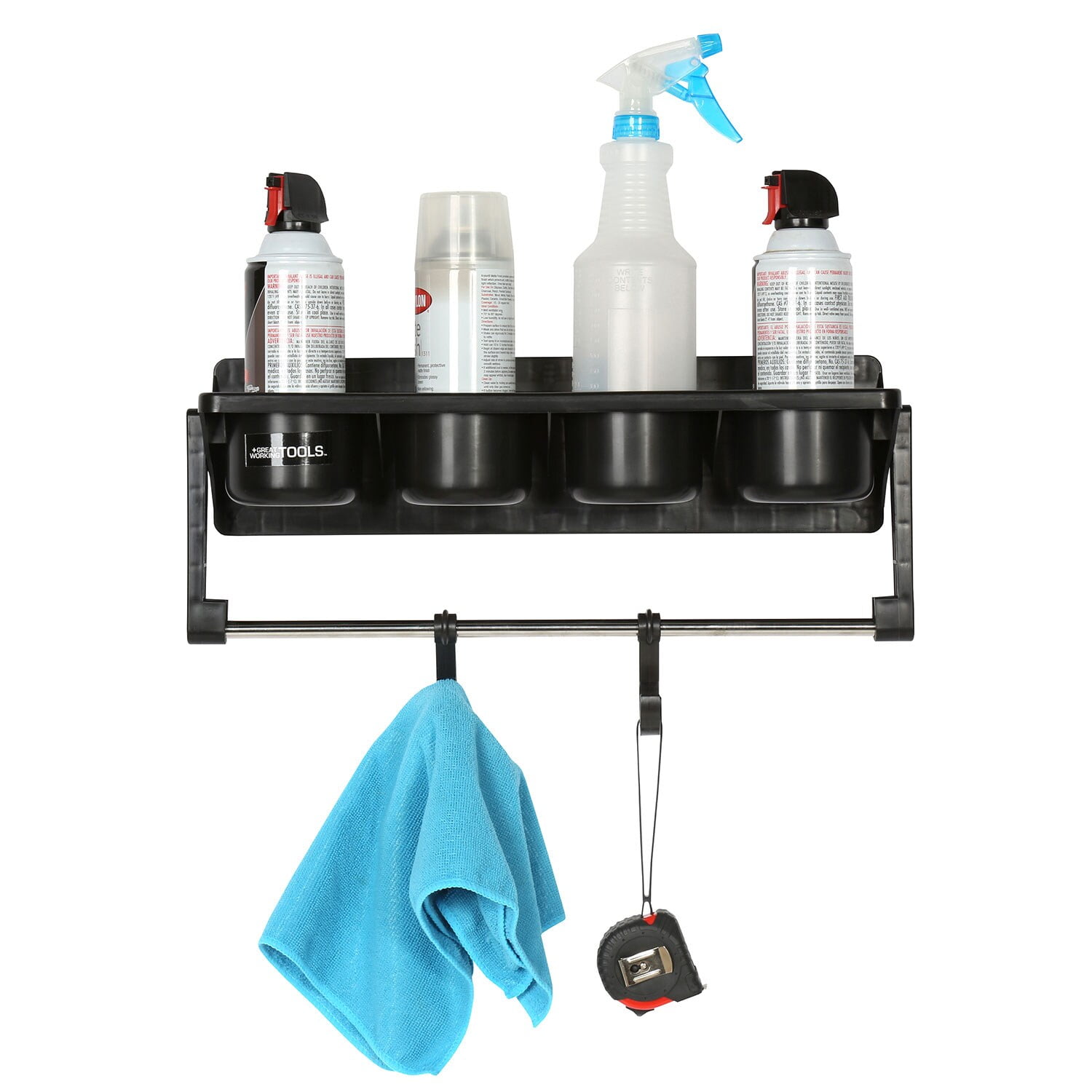 GREAT WORKING TOOLS Spray Bottle Holder Wall Mount Detailing Spray ...
