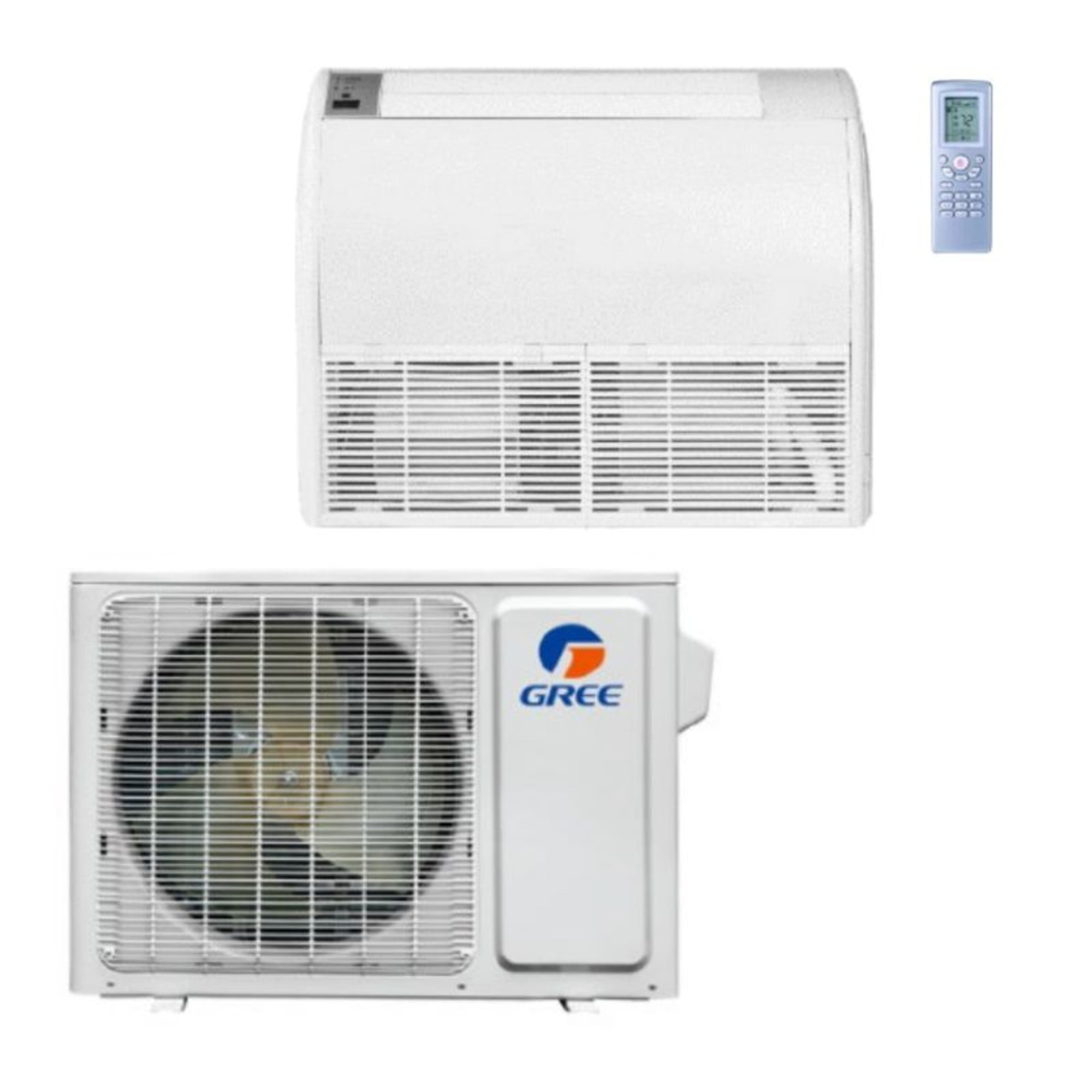 GREE Vireo Gen3 Series 12,000 BTU Single Zone Universal Floor/Ceiling ...