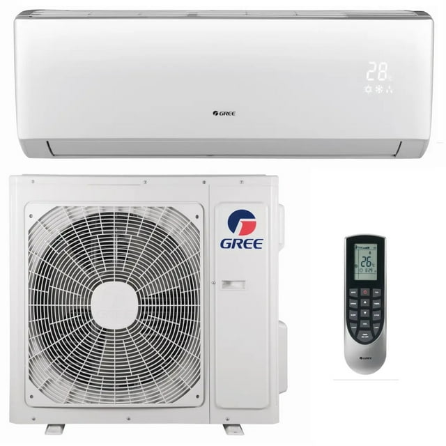 GREE Vireo Gen3 Series 24,000 BTU Single Zone Wall-Mounted Ductless ...