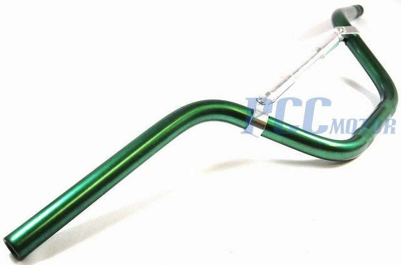 GREEN ALUMINUM HANDLEBAR HANDLE BAR XR70 CRF70 KLX110 HB08 - Walmart.com
