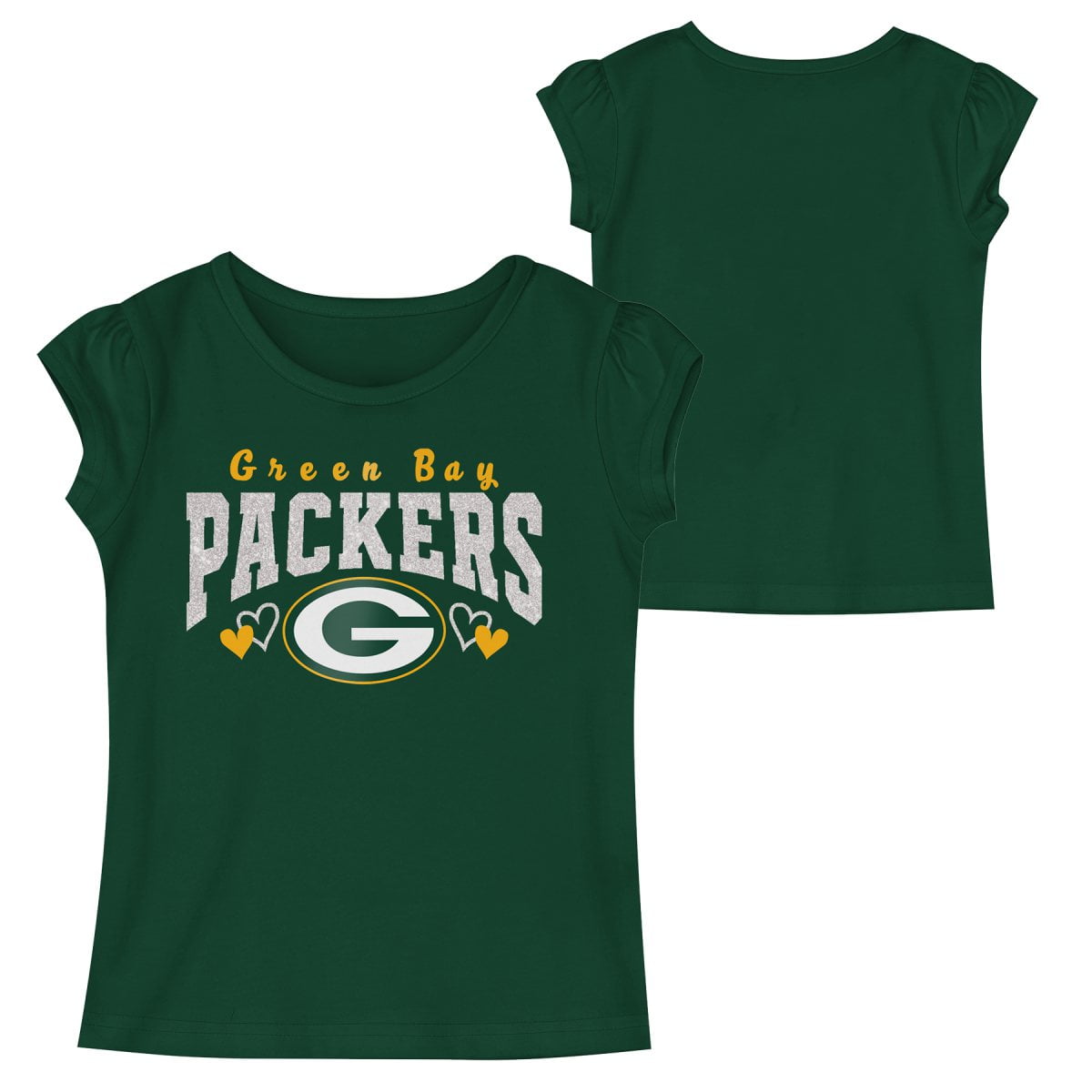 GREEN BAY PACKERS Infant/Toddler Primry Color Cotton Short Sleeve Tee ...