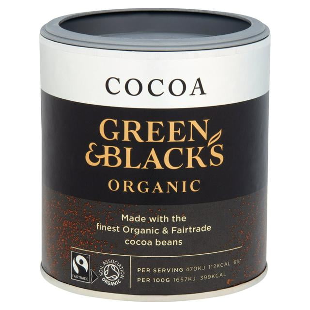 GREEN & BLACKS Organic Cocoa Powder, 125 GR - Walmart.com