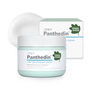 GREEN FINGER Panthedin Cream 6.8 Fl Oz, 24-Hour Moisturizing Facial ...