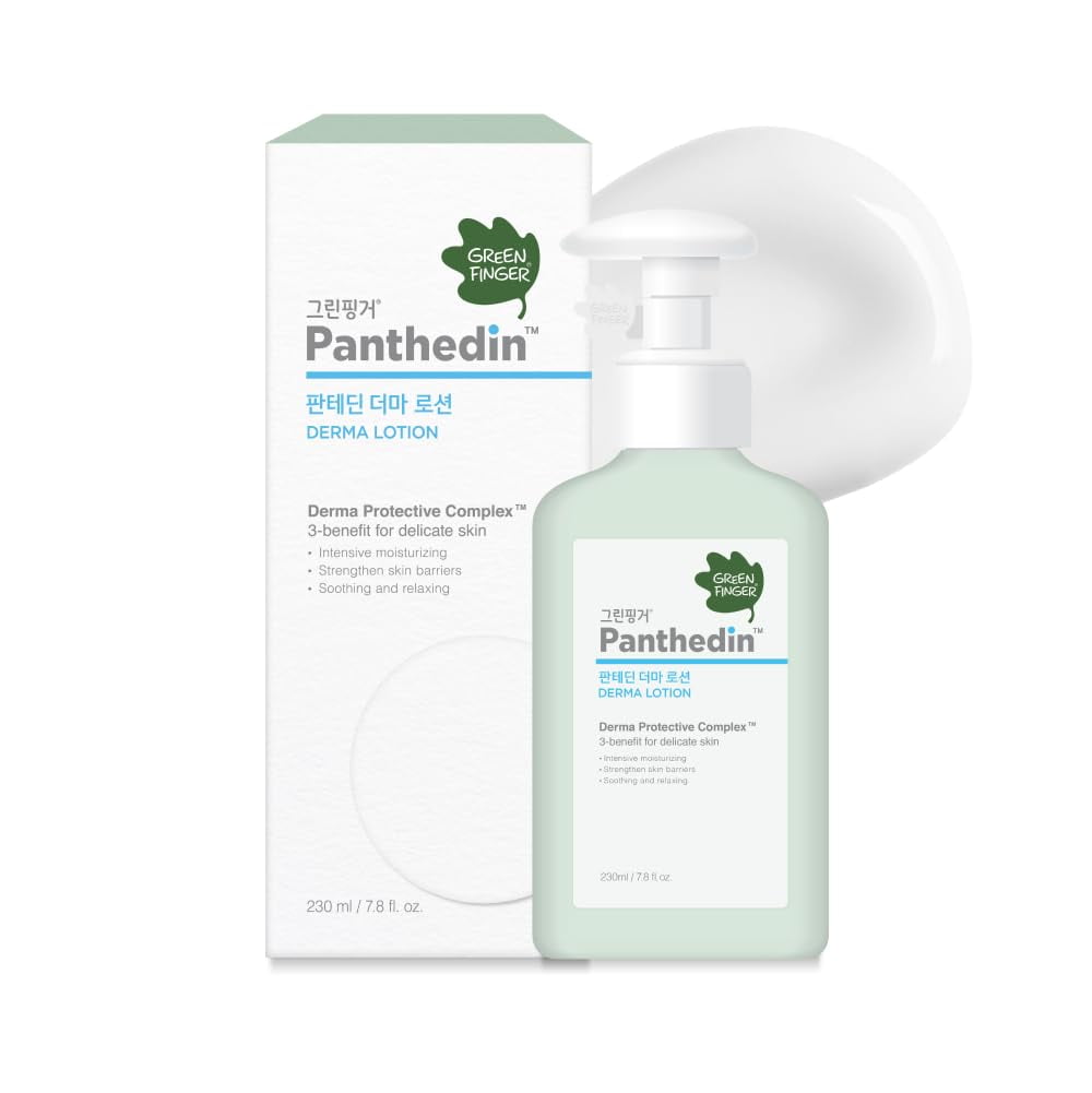 GREEN FINGER Panthedin Lotion DPF11 7.8 Fl Oz, Hyaluronic Ceramide ...
