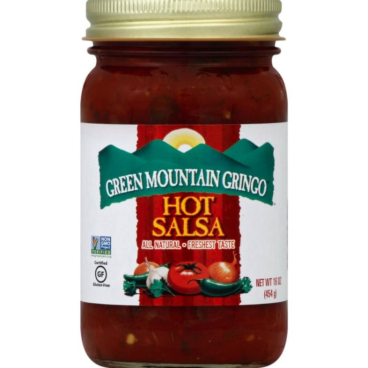 GREEN MOUNTAIN GRINGO SALSA HOT 16 OZ - Pack of 6 - Walmart.com