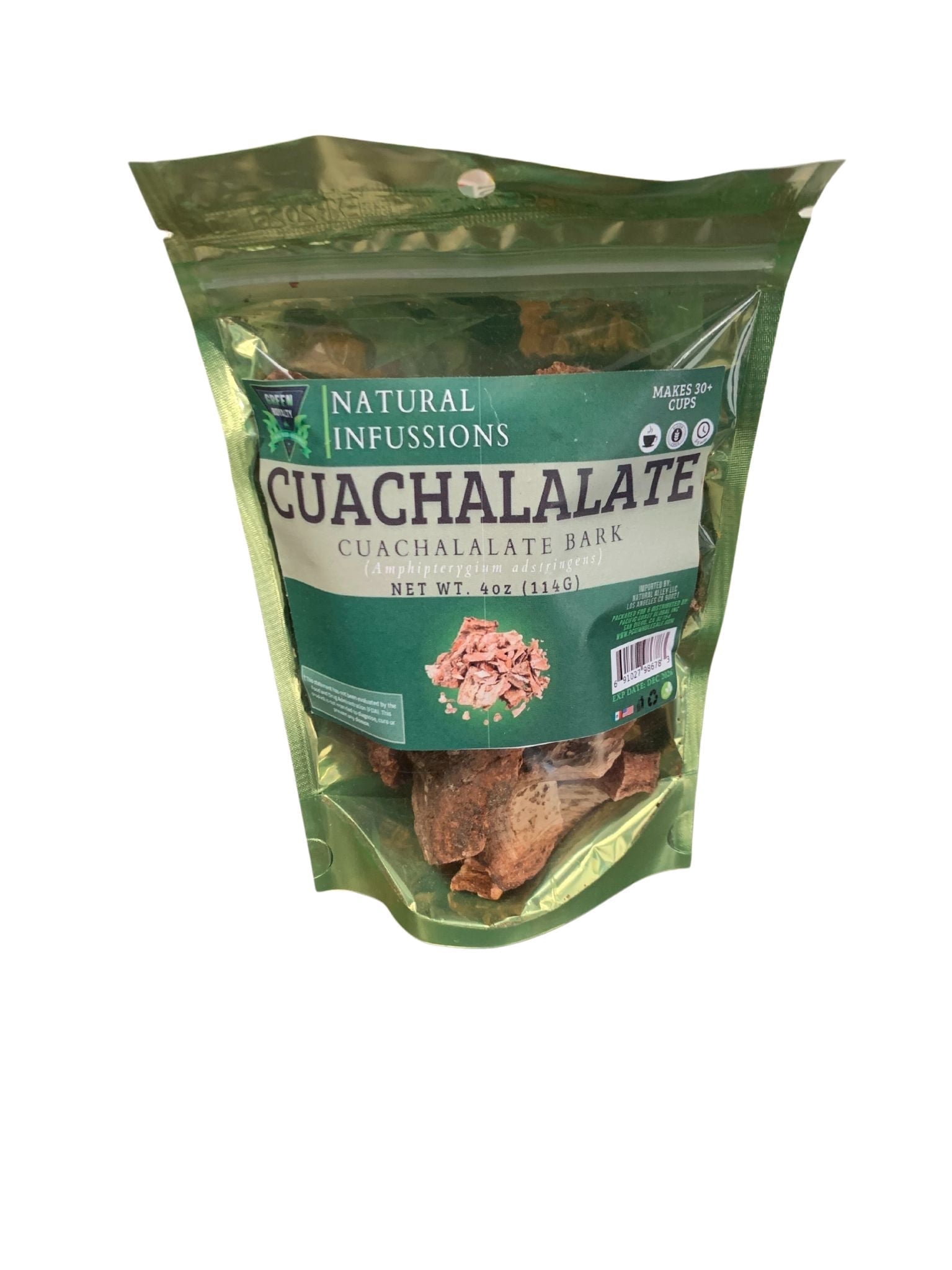 Green Royalty- Cuachalalate Bark (4oz)/ Makes 30+Cups-Palo De ...