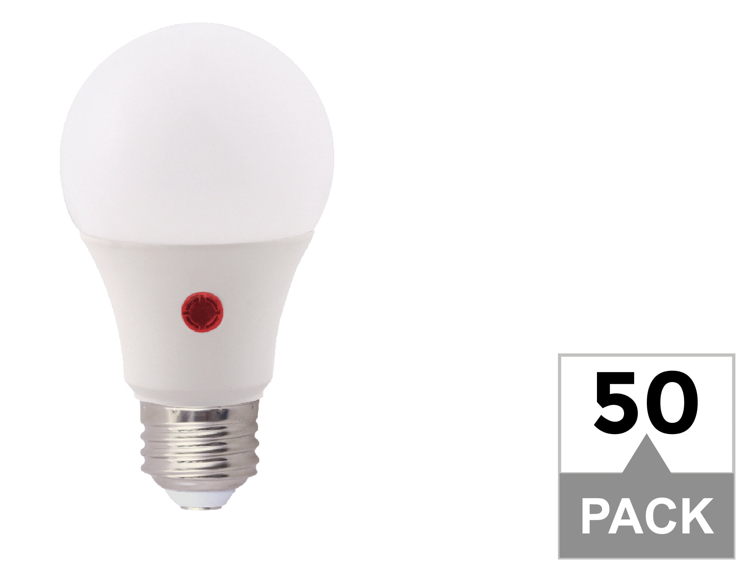 GREEN WATT Dusk to Dawn Light Sensor A19 LED General Purpose Light Bulb ...