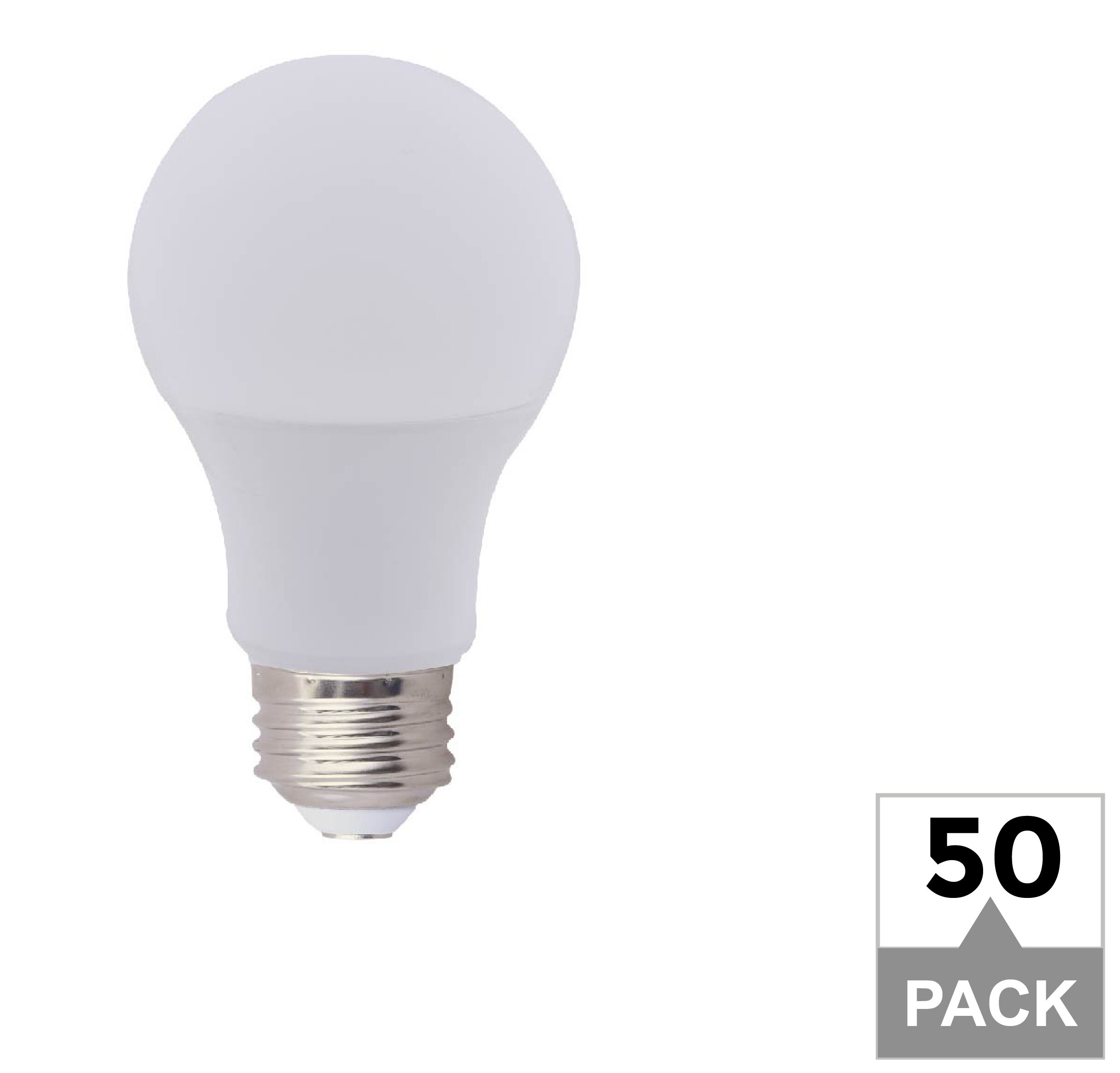 GREEN WATT LED A19 General Purpose Bulbs, 8 Watts (60W Equivalent), 800 ...