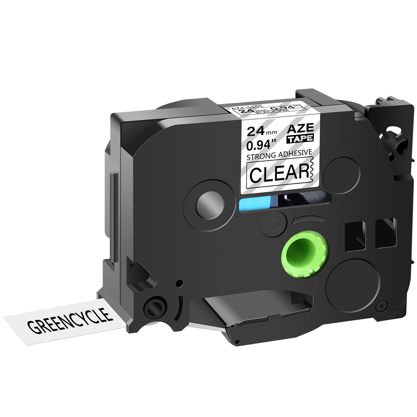 GREENCYCLE 1 Pack Compatible for Brother TZe-S151 TZ-S151 TZ-151 TZe ...