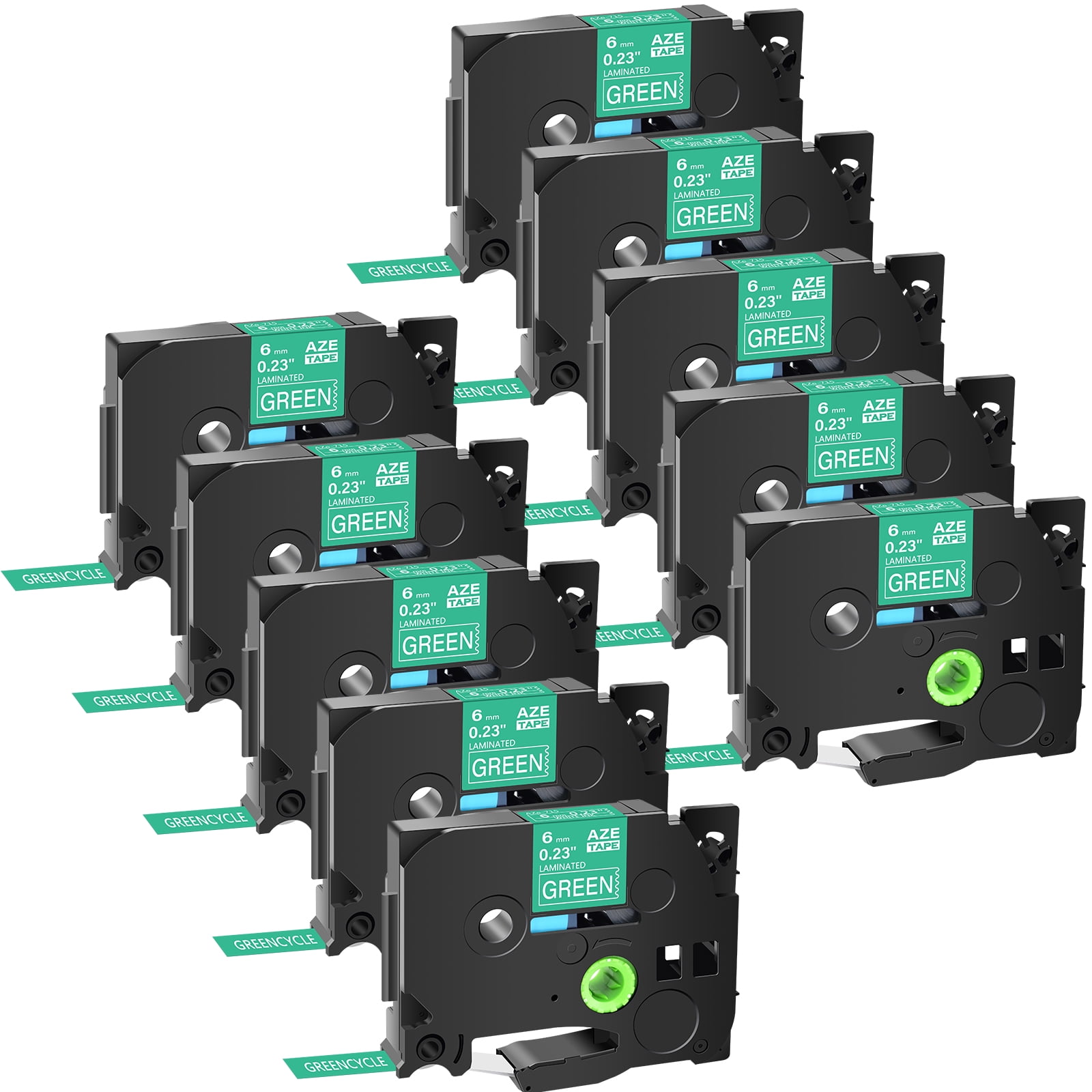 GreenCycle Label Maker Tape for Office Supplies & Equipment - Walmart ...