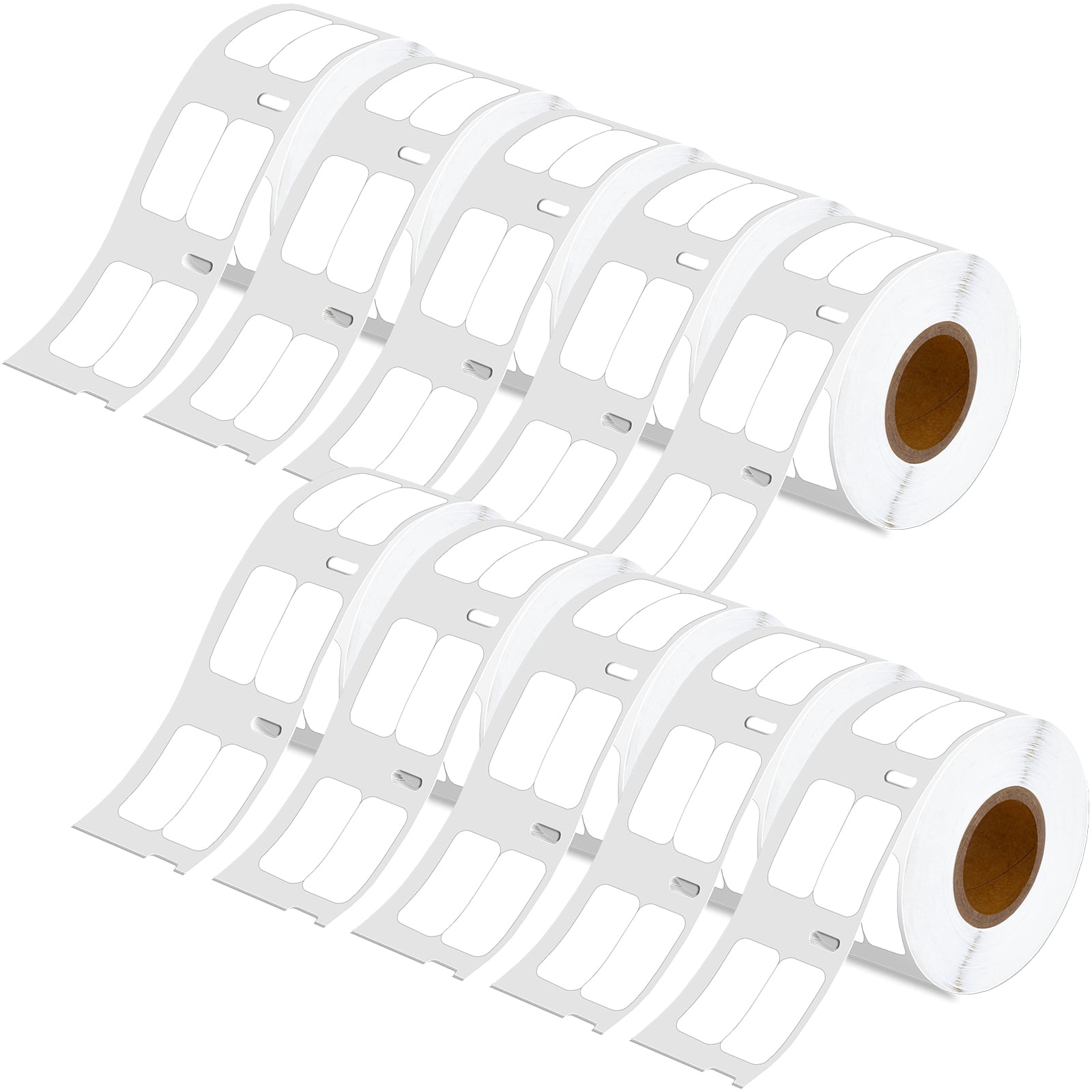 GREENCYCLE 10 Roll Compatible for DYMO 30333 (1/2" X 1") Extra-Small 2 ...