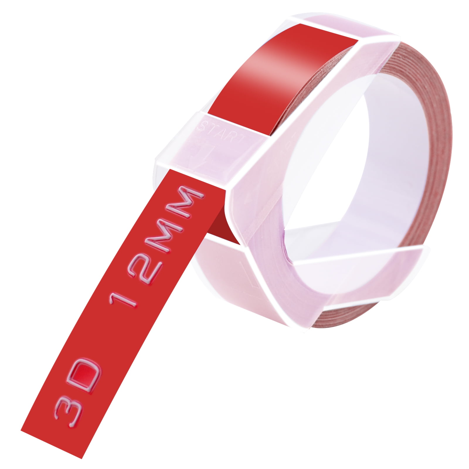 GREENCYCLE 1PK Compatible for Dymo 3D Plastic Embossing Labels 521202 ...