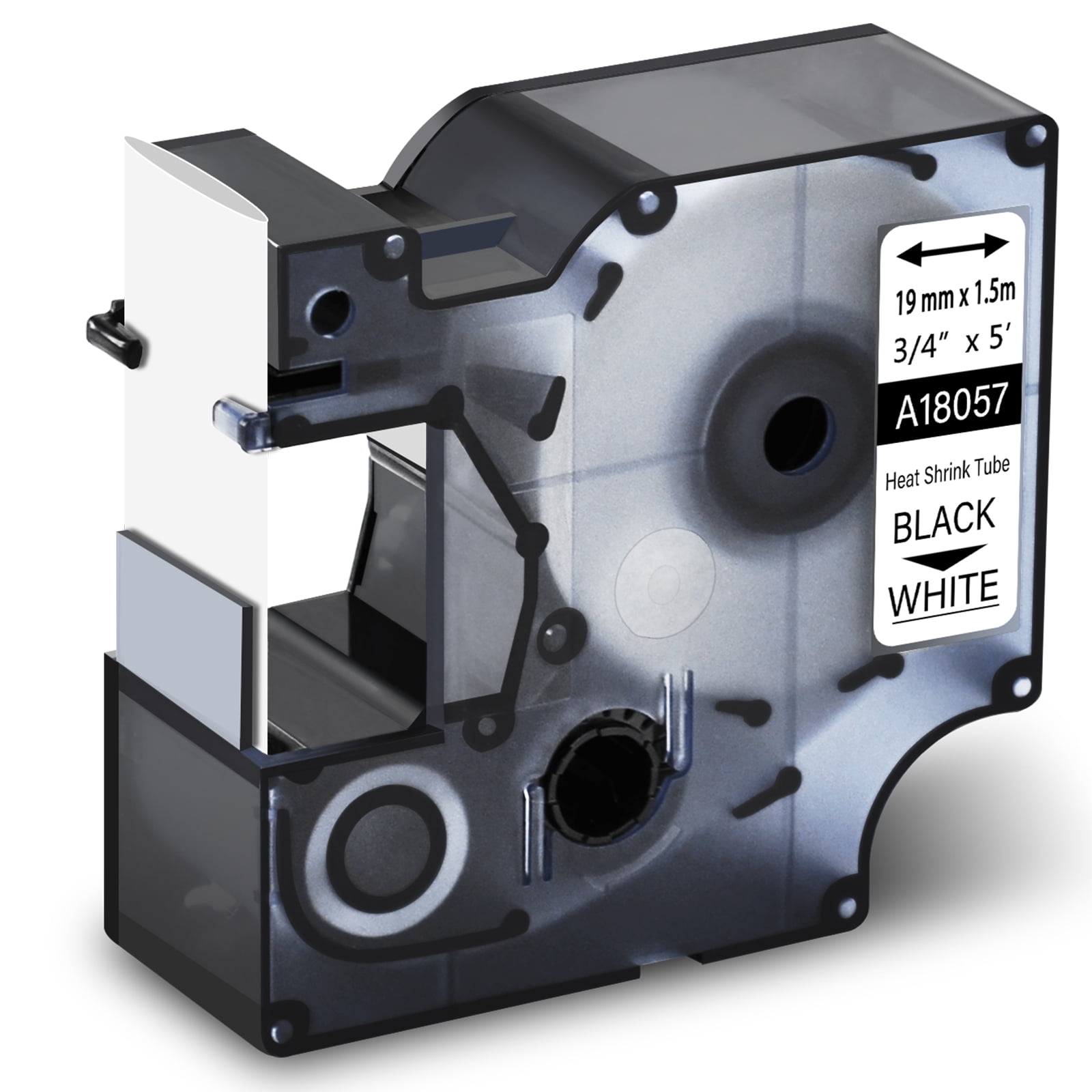 GREENCYCLE 1PK Industrial Rhino Heat Shrink Tubes Compatible for DYMO ...