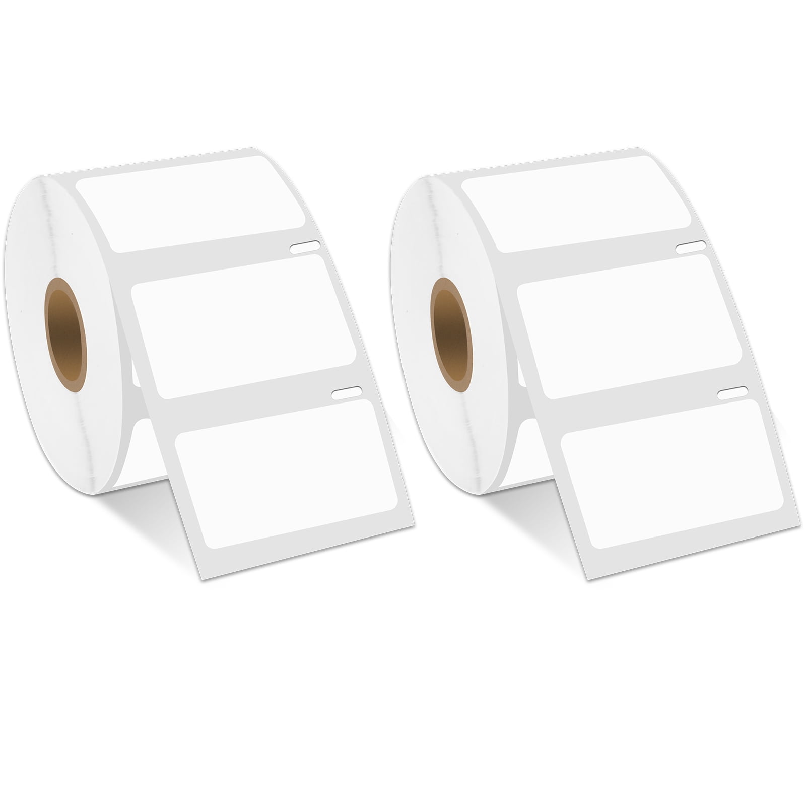 GREENCYCLE 2 Roll (1000 Labels/Roll) Medium White Multipurpose Label ...