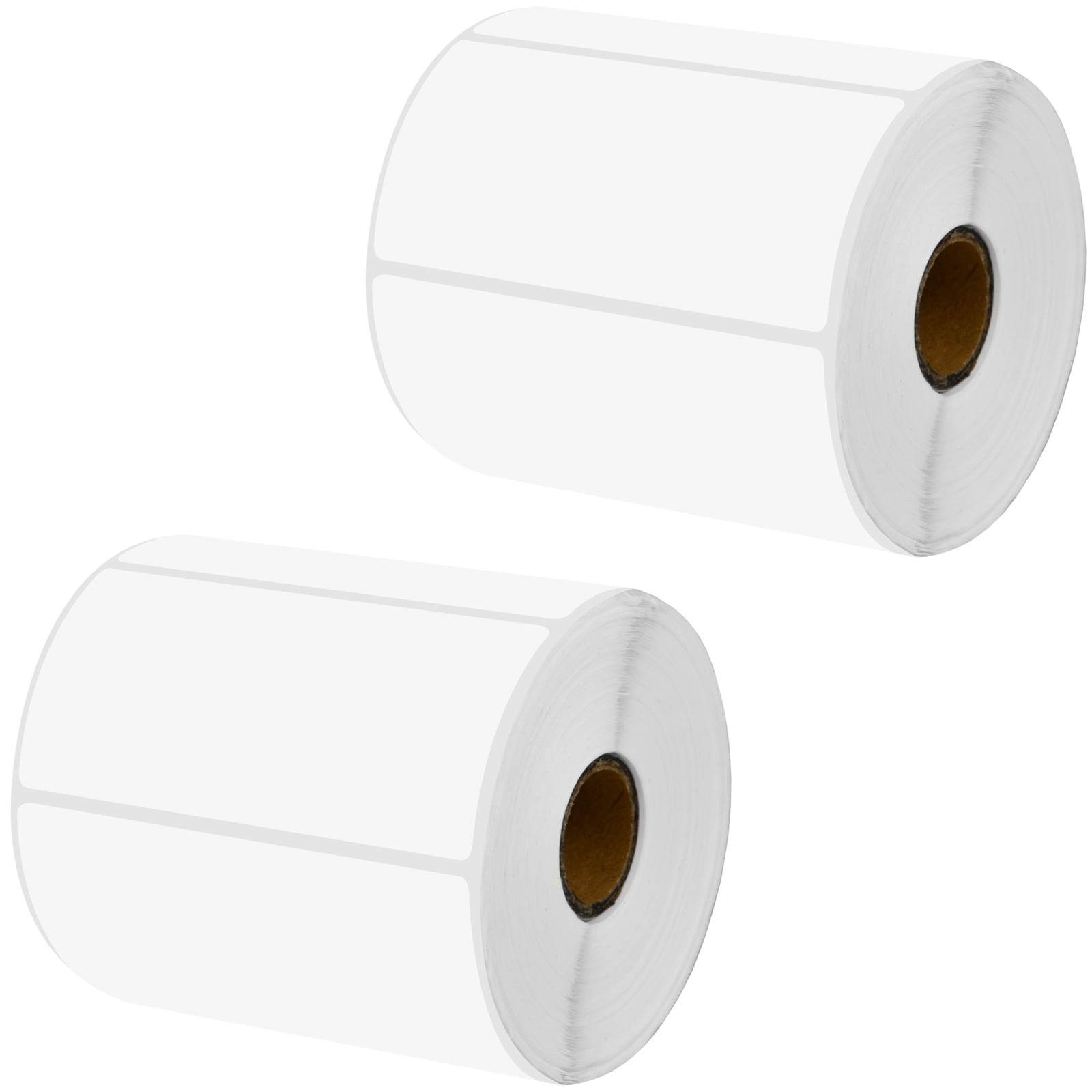 GREENCYCLE 2 Roll (810 Labels/Roll) White Die Cut Paper Label Mobile ...