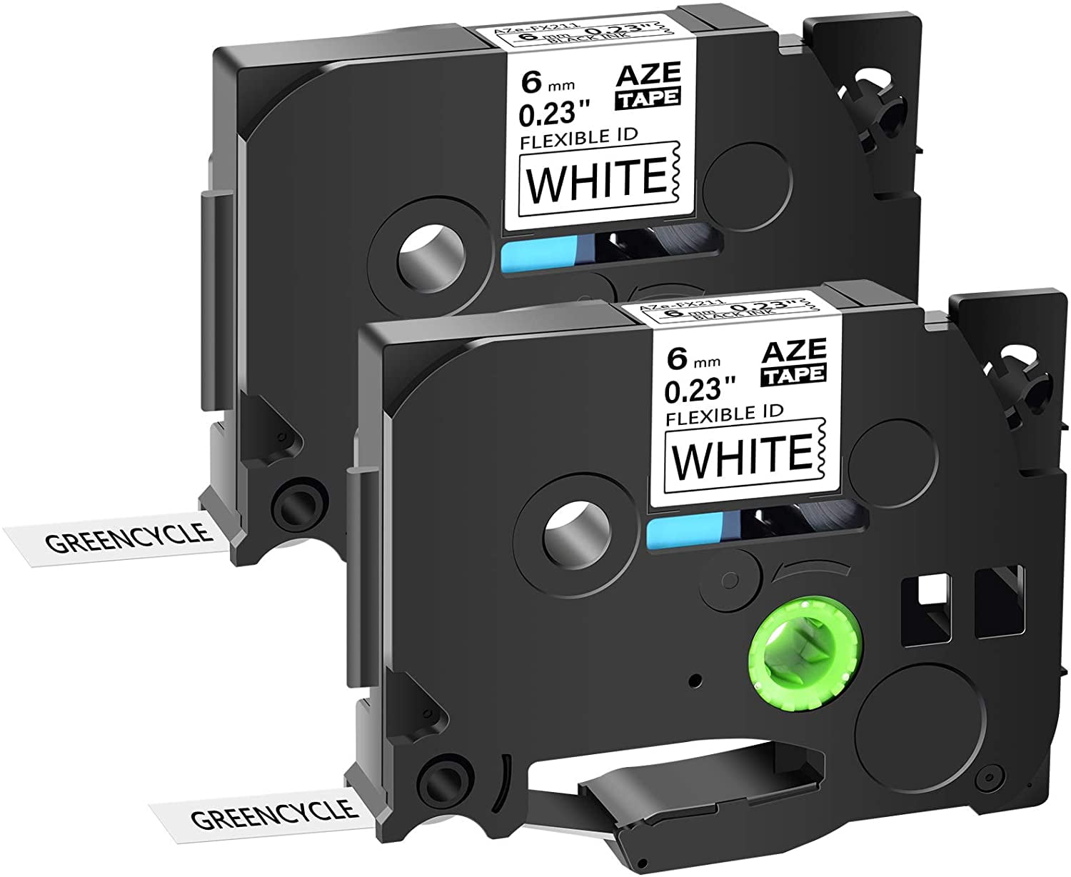GreenCycle Label Tape for Office Equipment & Cable Organization ...