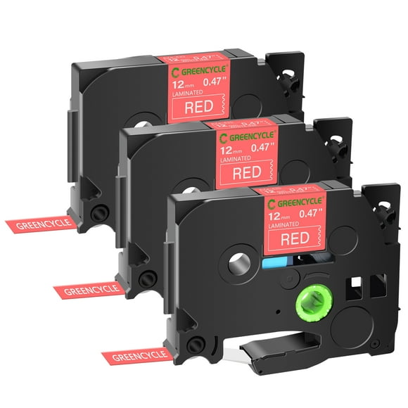 12mm 47 Laminated White Tz Tape