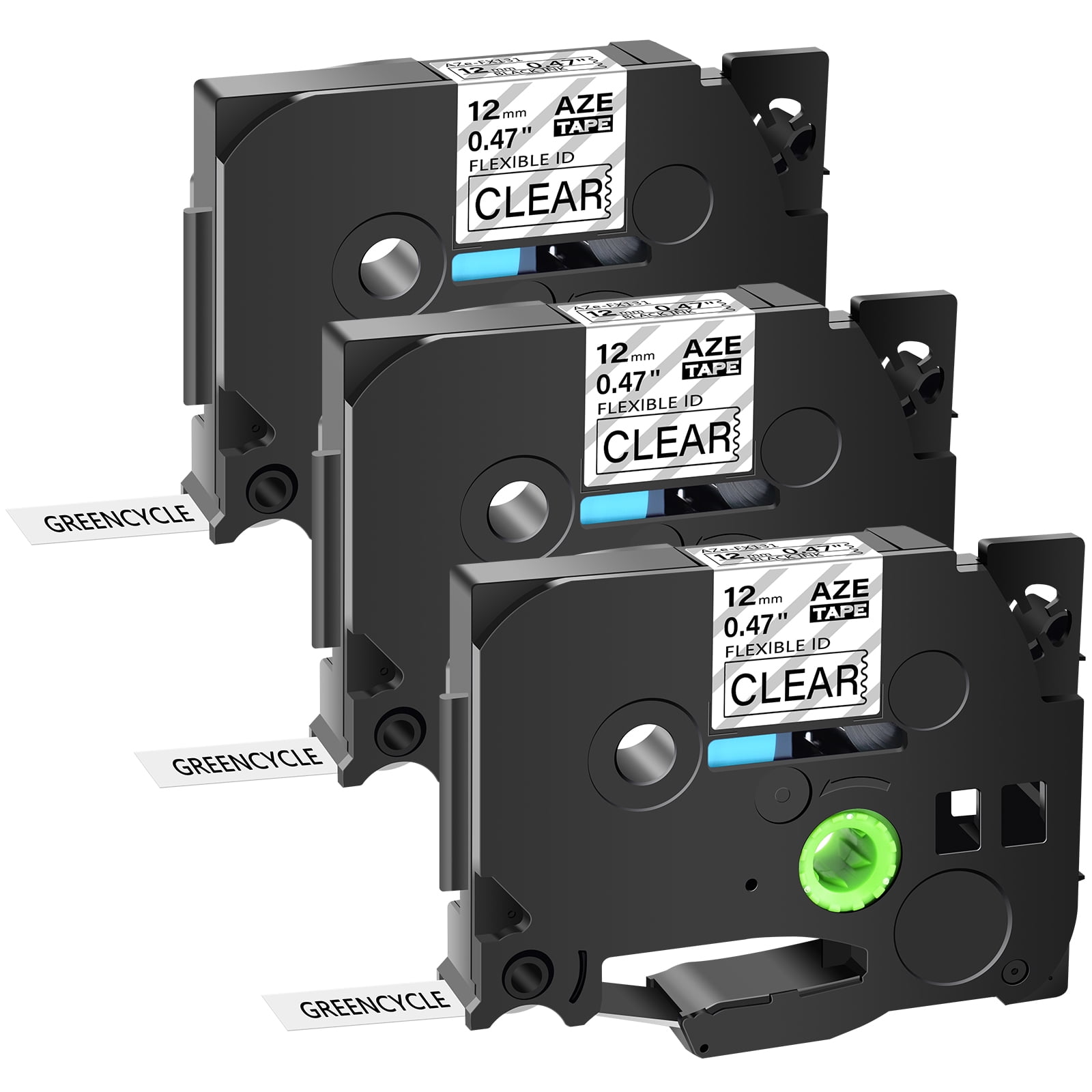 GreenCycle Brother P-touch Label Tape for Cable Labeling - Walmart ...