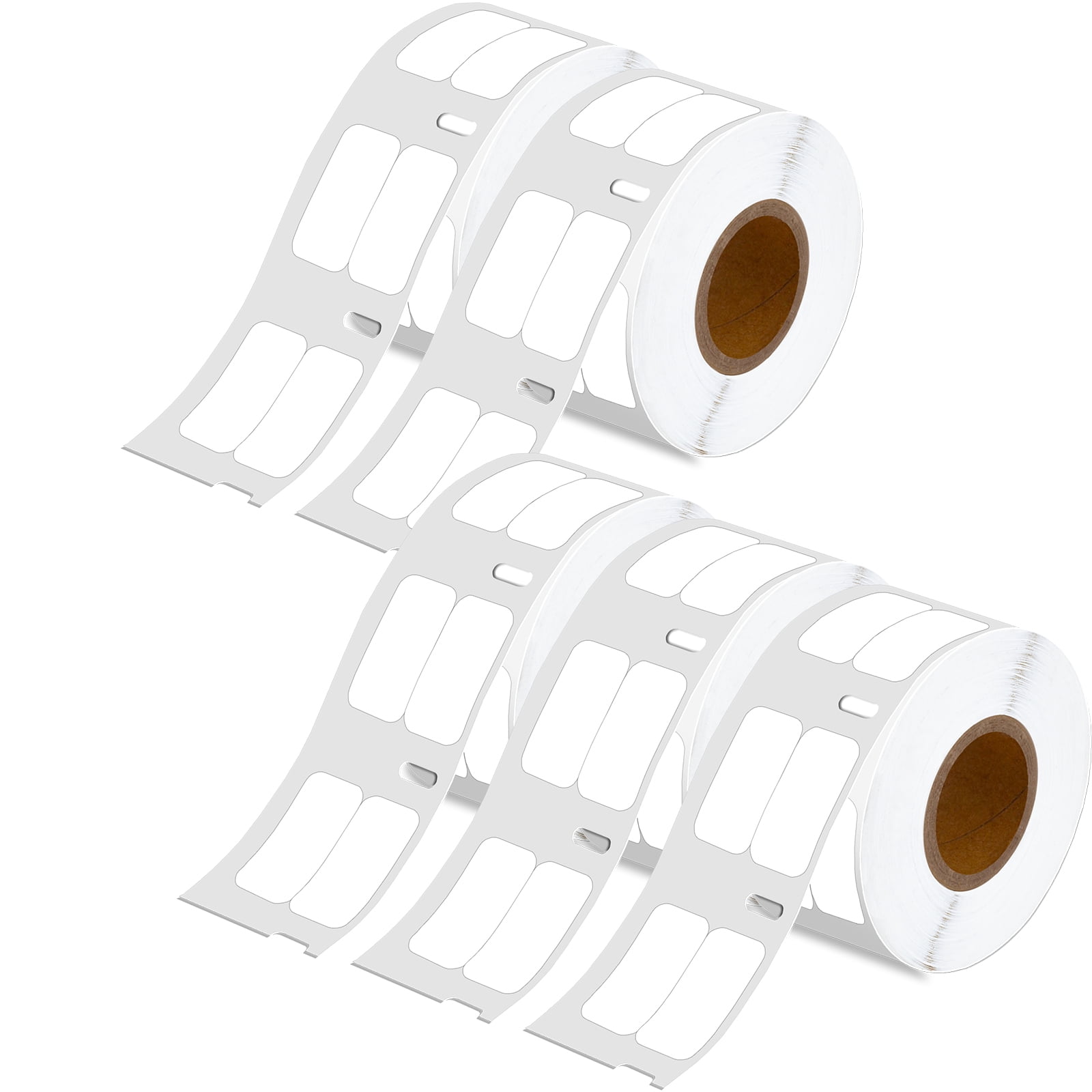 GREENCYCLE 5 Roll Compatible for DYMO 30333 (1/2" X 1") Extra-Small 2 ...