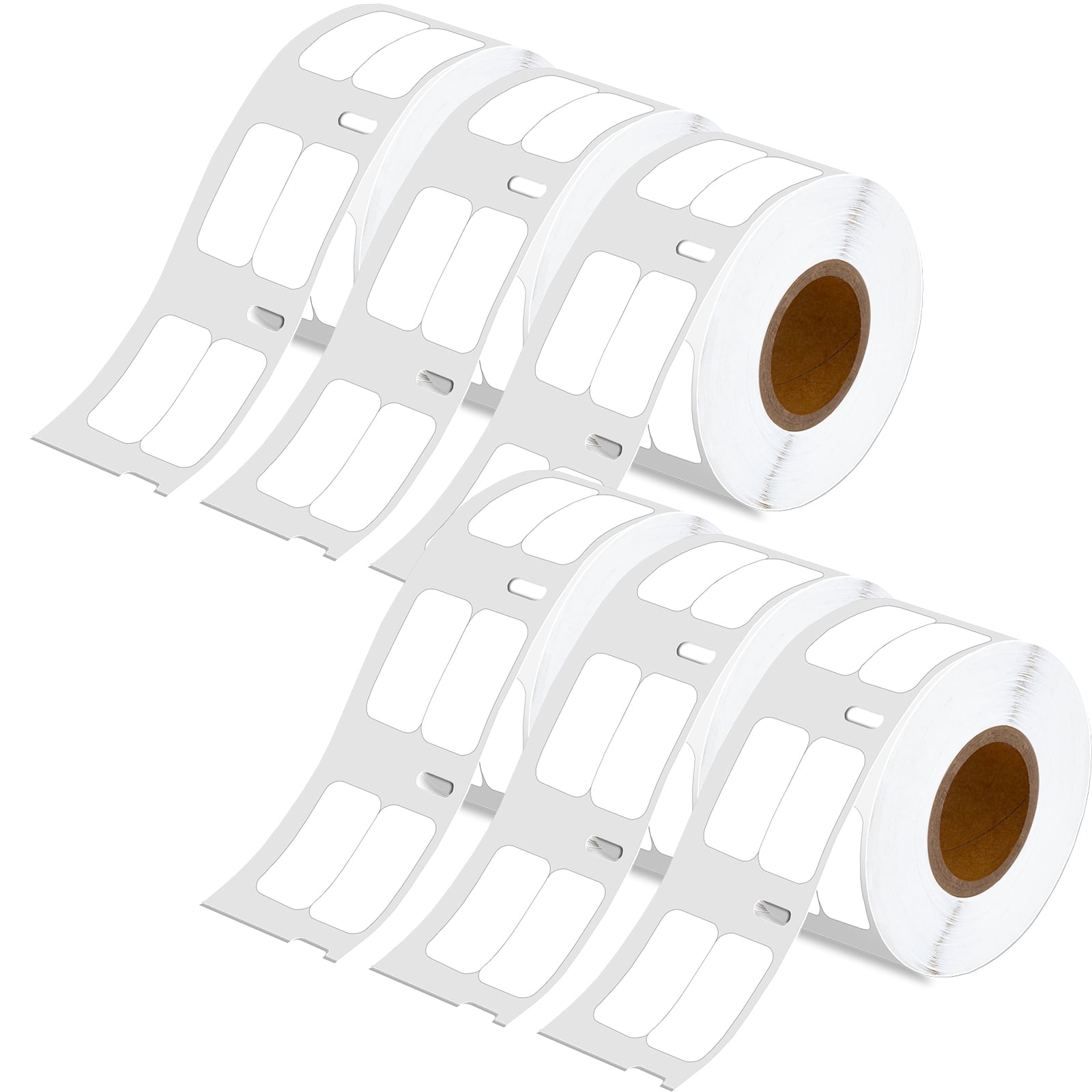 GREENCYCLE 6 Roll Compatible for DYMO 30333 (1/2" X 1") Extra-Small 2 ...