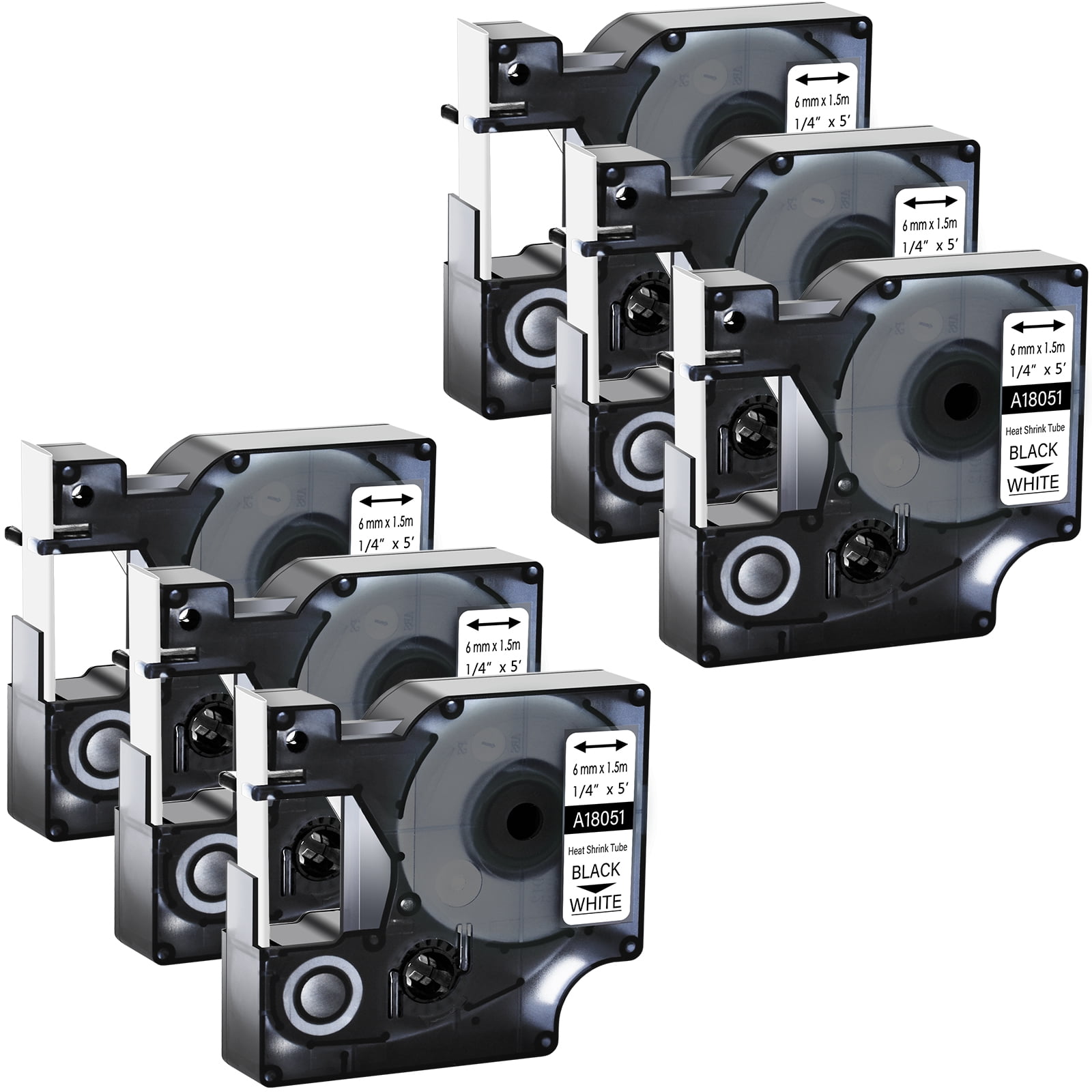 GreenCycle Label Tape for Office Cable & Wire Management - Walmart ...