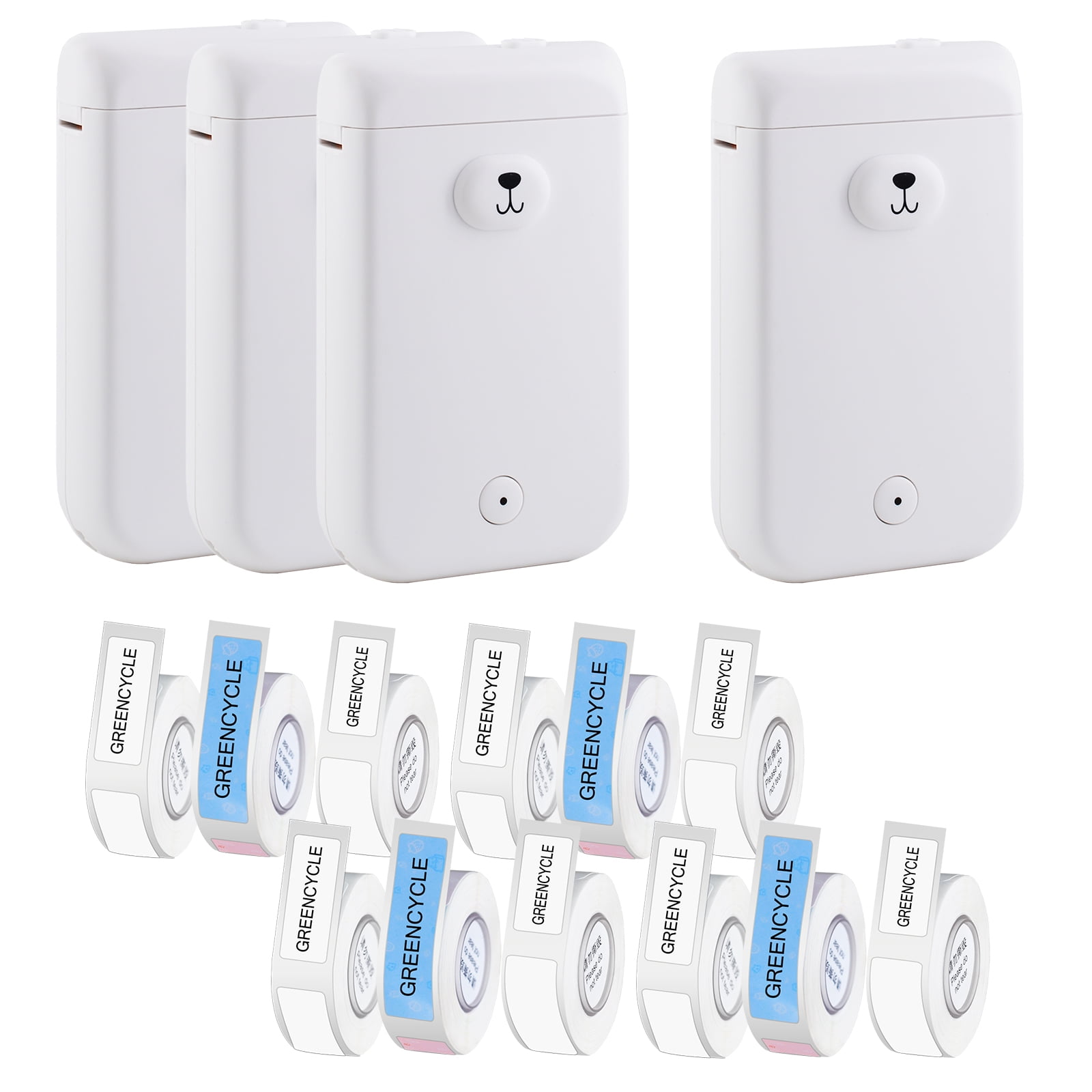 GREENCYCLE D30S Smart Portable Thermal Label Printer Bluetooth Handheld ...