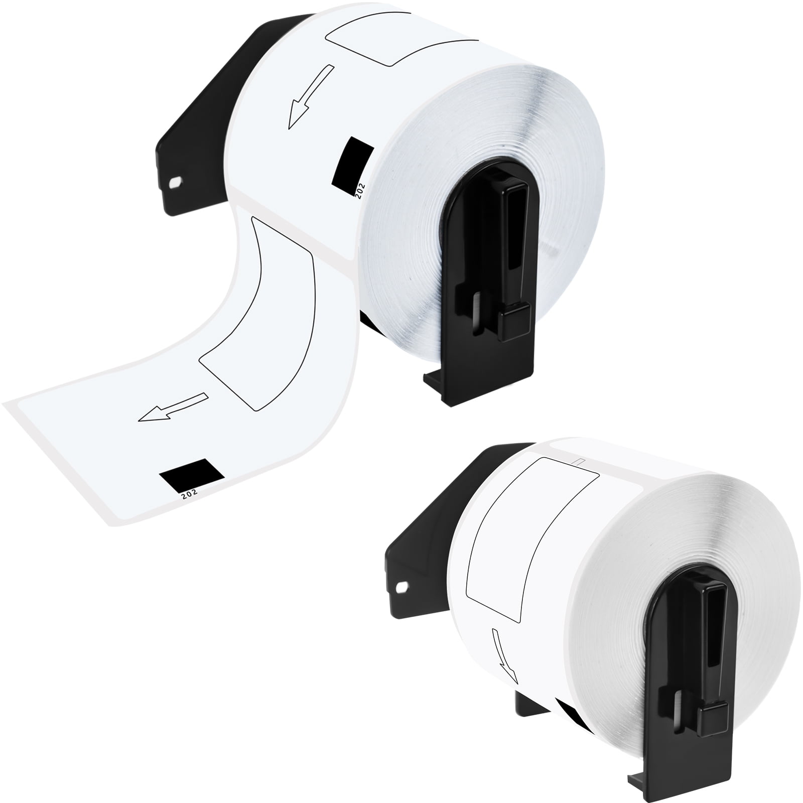 GREENCYCLE Shipping Labels Compatible for Brother DK-1202 QL-1050,QL ...