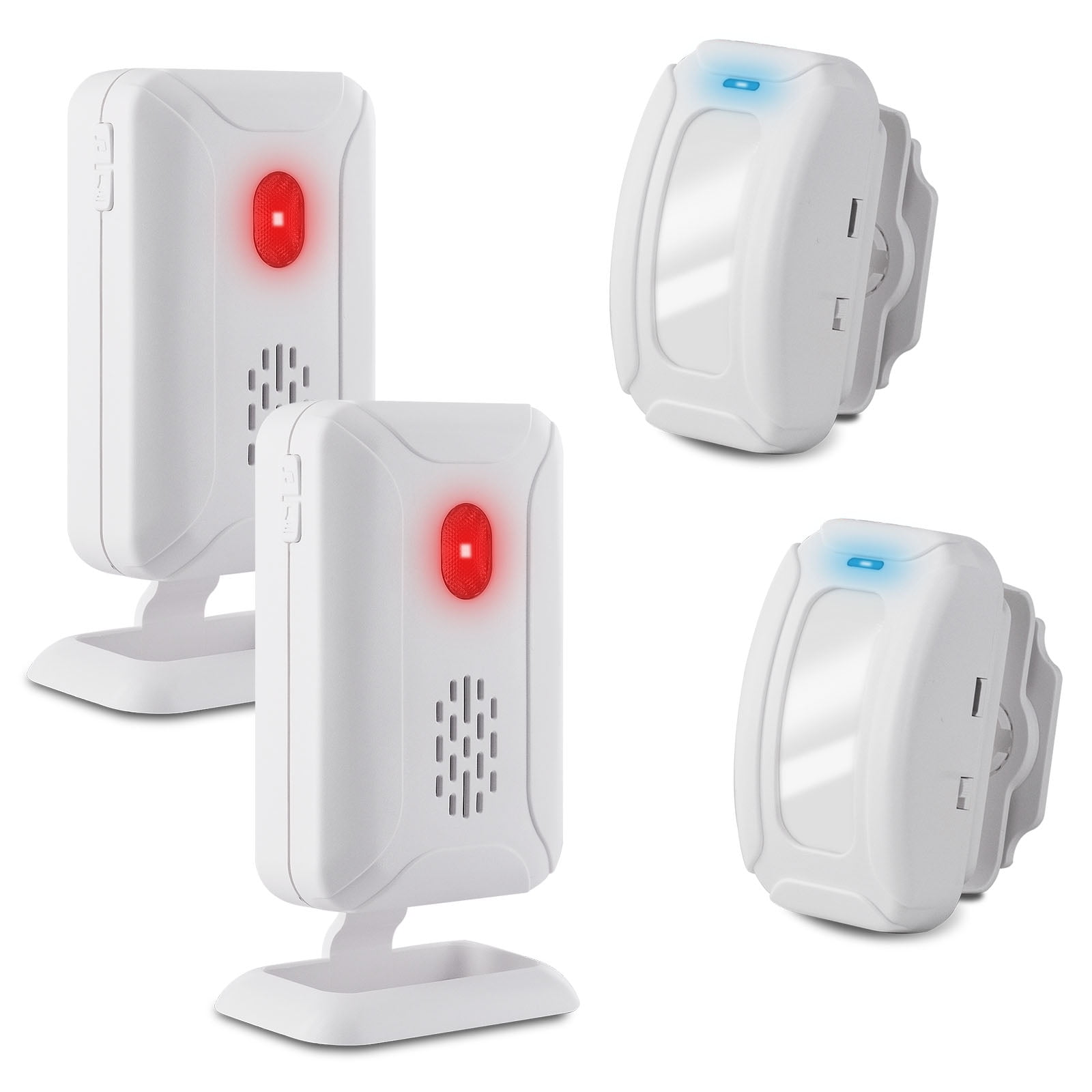 GREENCYCLE Wireless Motion Sensor Detector Alarm, Home Security ...