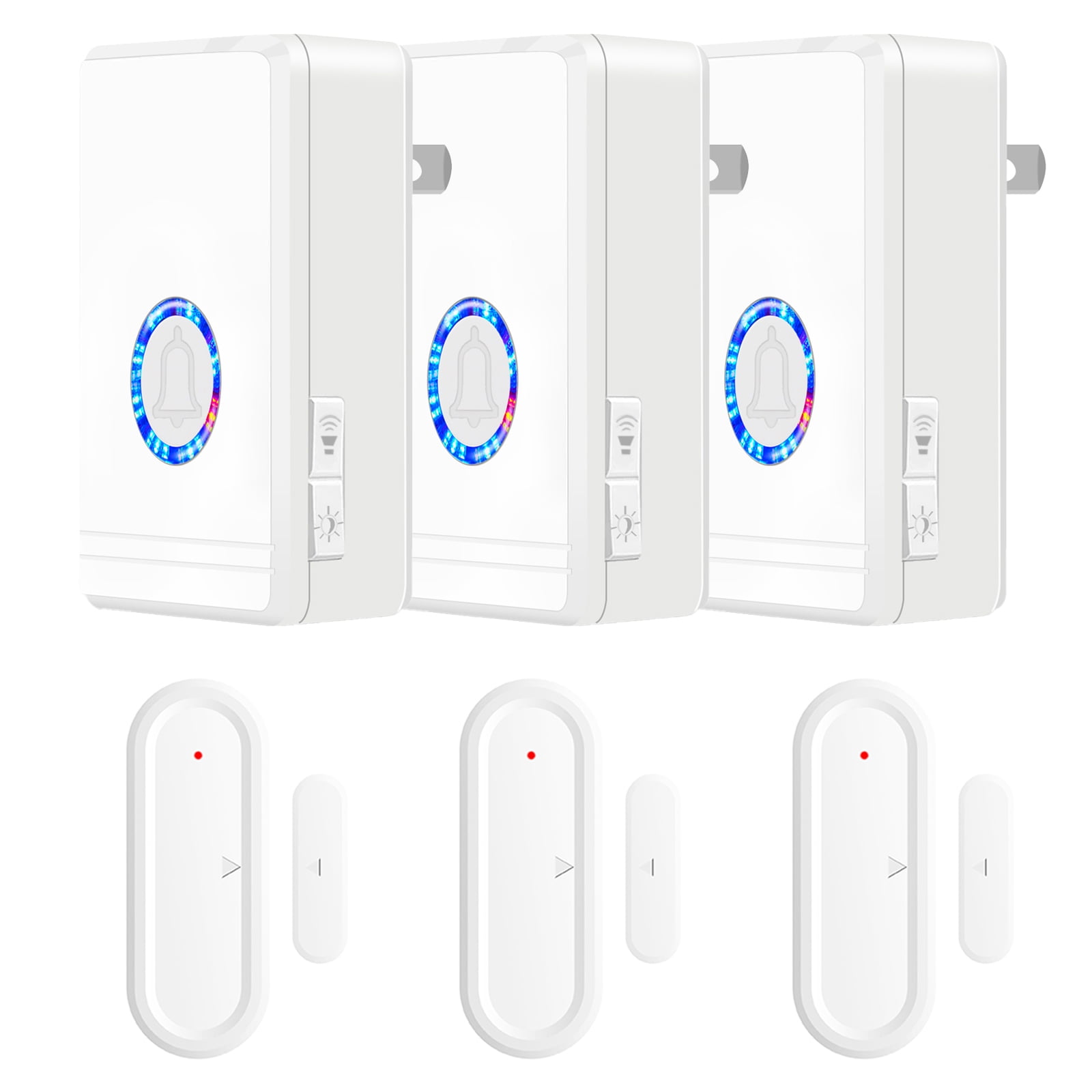 GREENCYCLE Wireless Motion Sensor Door Chime,RDoor Chime for Business ...