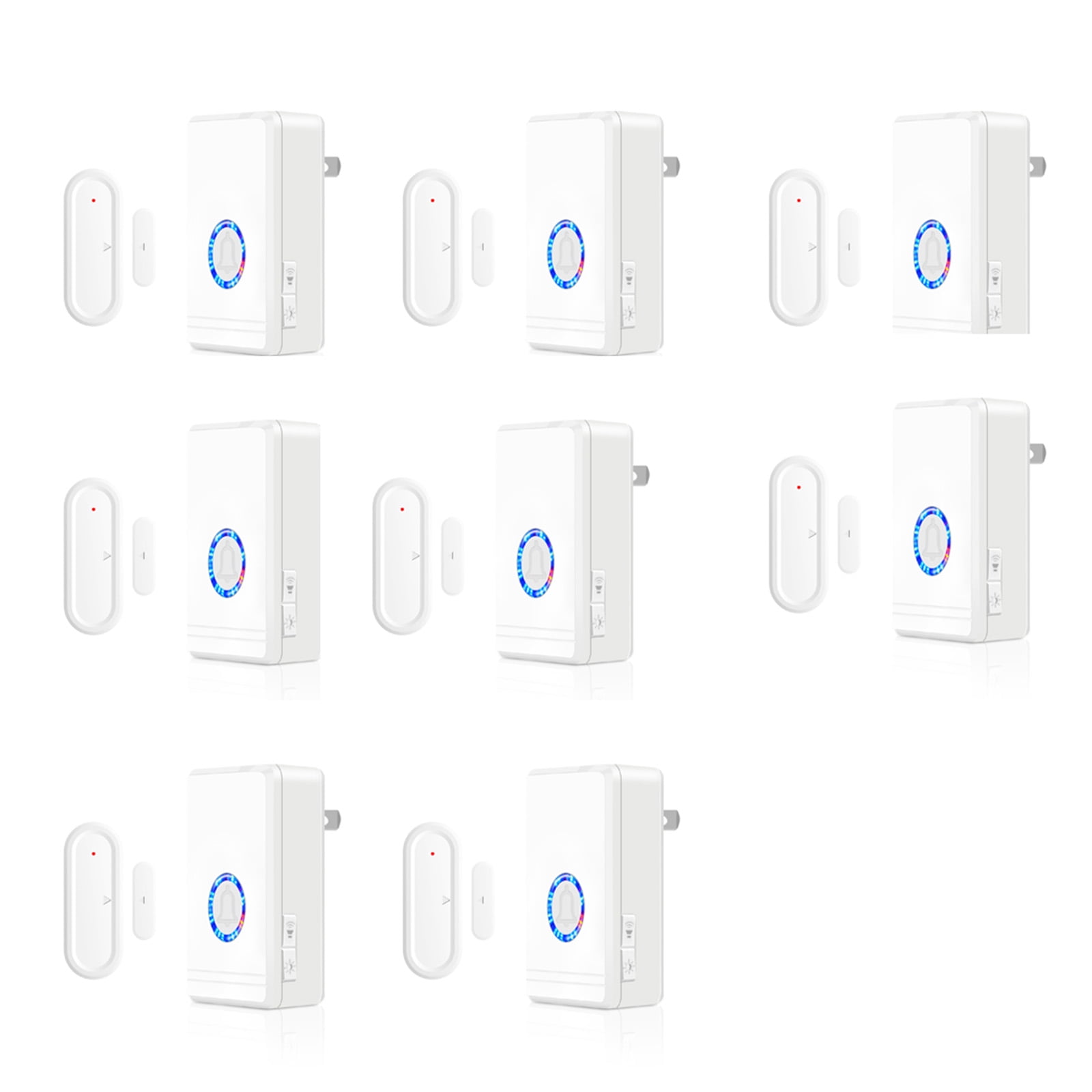 GREENCYCLE Wireless Motion Sensor Door Chime,RDoor Chime for Business ...