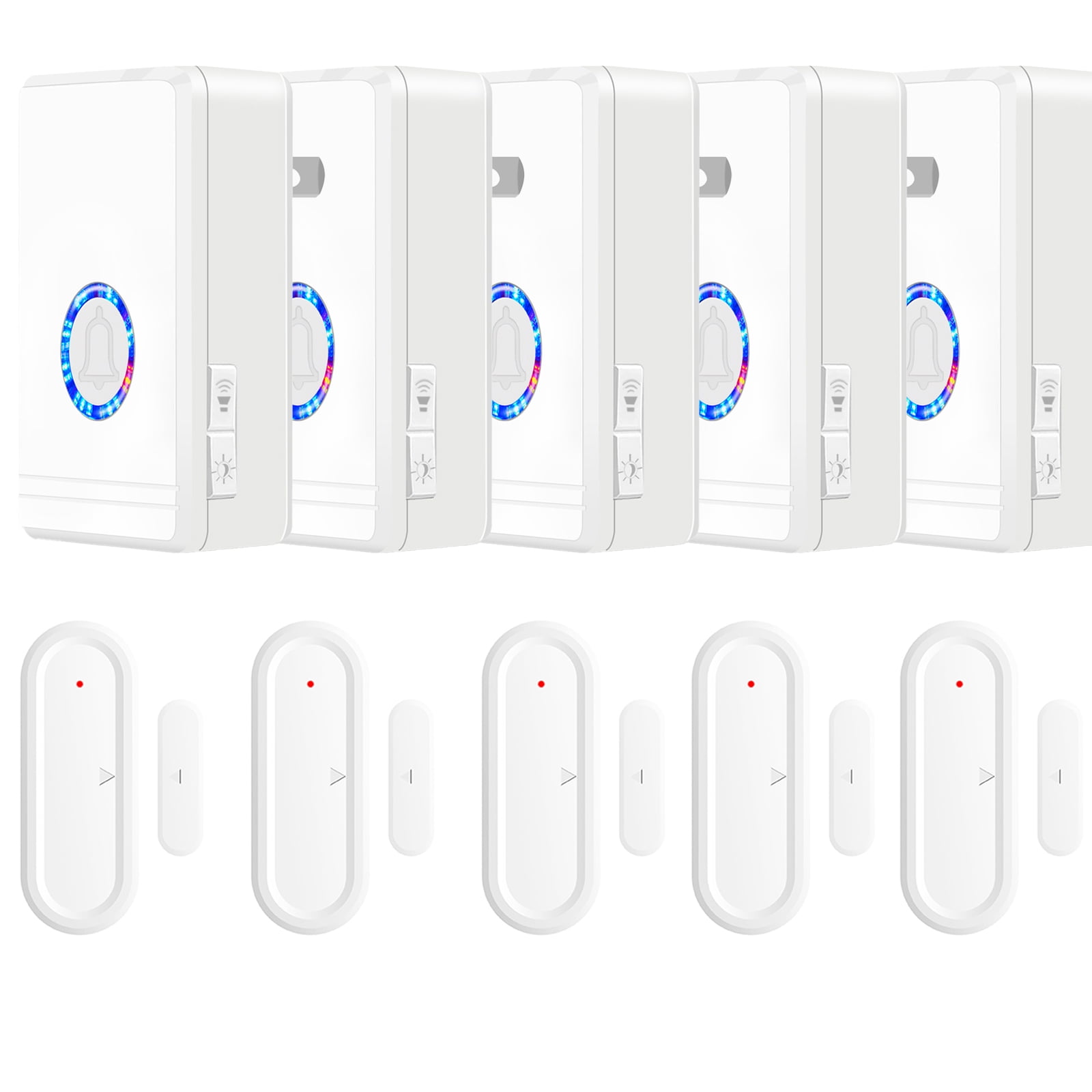 GREENCYCLE Wireless Motion Sensor Door Chime,RDoor Chime for Business ...