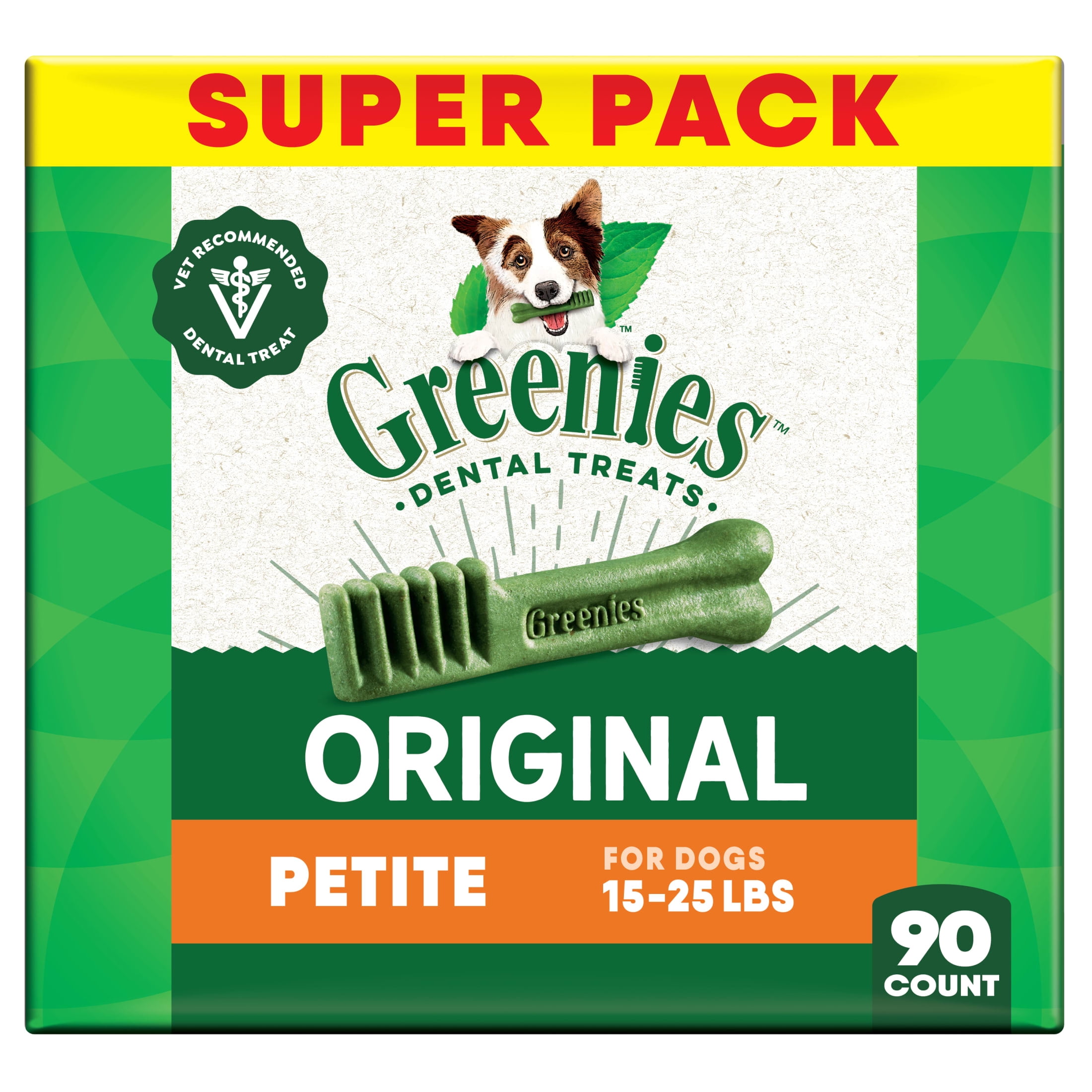 Greenies Petite Original Flavor Dental Dog Treats Value Pack for Small ...
