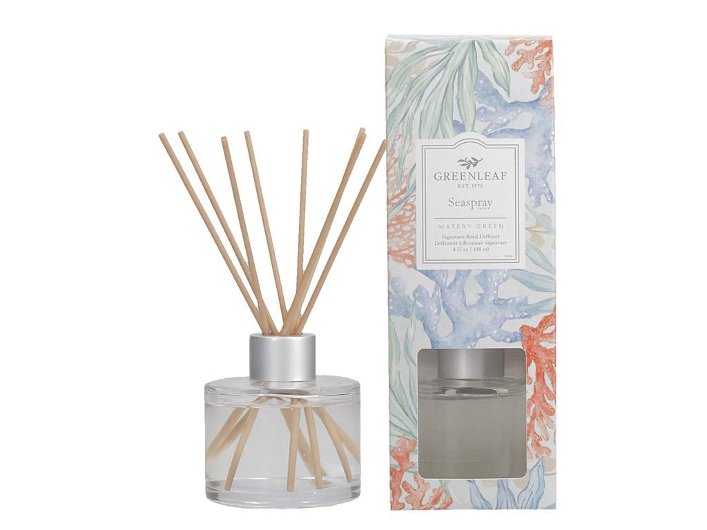 GREENLEAF Signature Reed Diffuser - Seaspray - Lasts Up to 30 Days ...