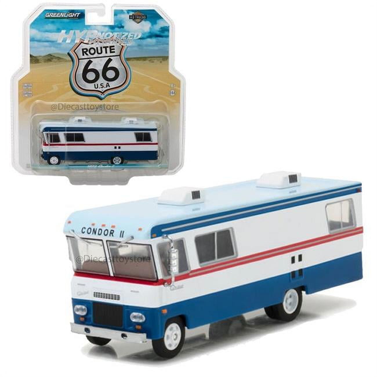 GREENLIGHT 1:64 H.D. TRUCKS SERIES 9 - 1972 CONDOR II DIECAST WHITE ...