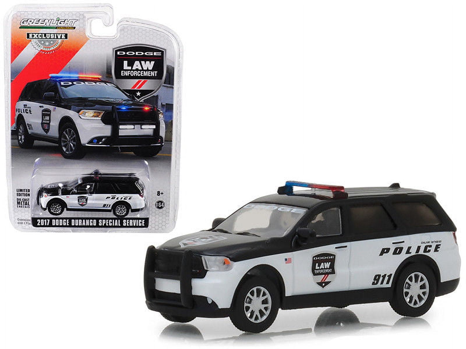 GREENLIGHT 1:64 HOBBY EXCLUSIVE - 2017 DODGE DURANGO SPECIAL SERVICE ...