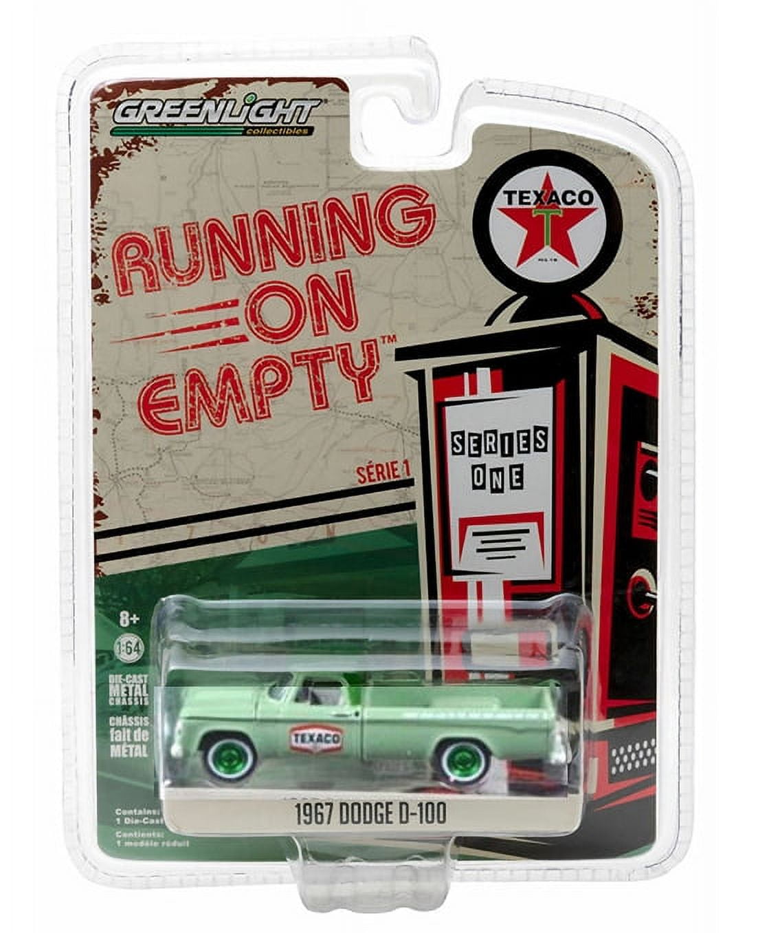 GREENLIGHT 1:64 RUNNING ON EMPTY SERIES 1 GREEN MACHINES CHASE 1967 ...