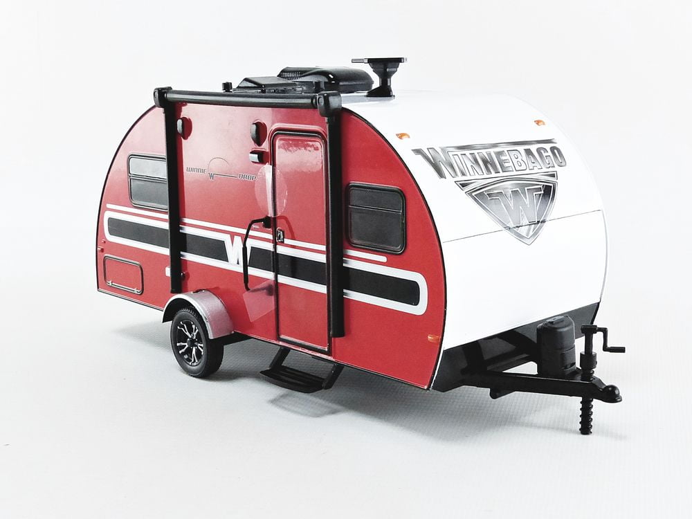 GREENLIGHT COLLECTIBLES 1/24 - WINNEBAGO Winnie Drop Trailer - Caravane ...