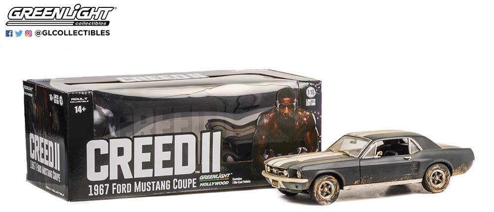 Creed II - Adonis Creed's 1967 Ford Mustang Coupe - MTTE Black with ...