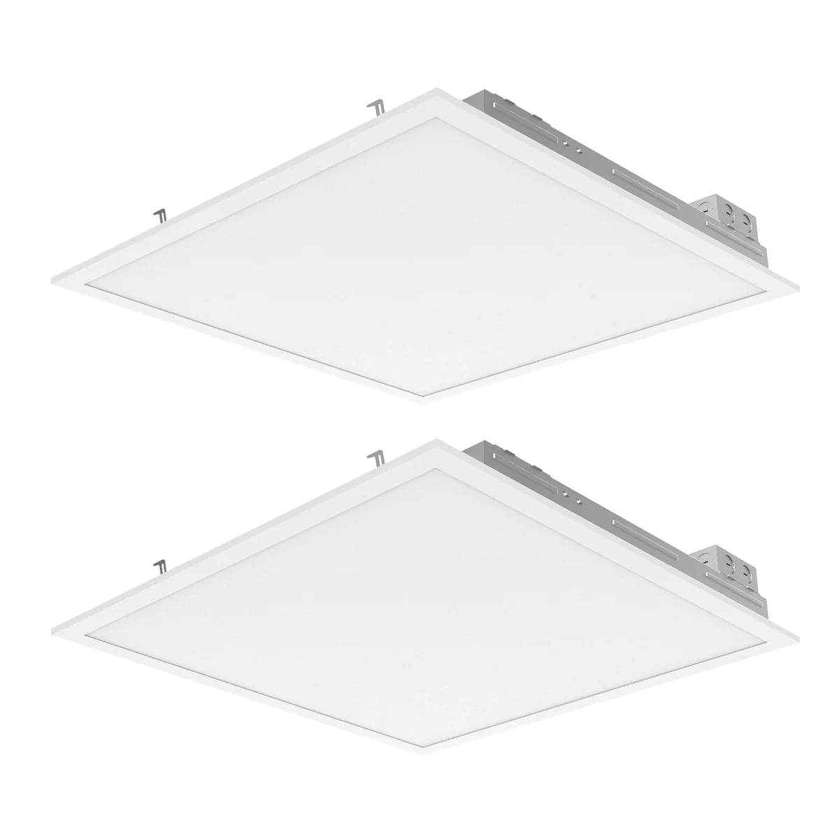 GREENLIGHTDEPOT 2 Pack 2x2 LED Flat Ceiling Panel Fixture Light ...